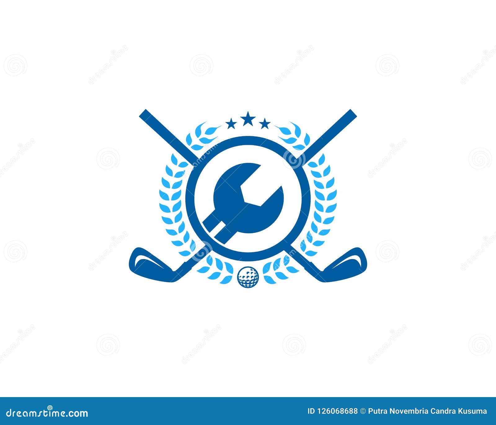 Repair Golf Logo Icon Design Stock Vector - Illustration of icon ...