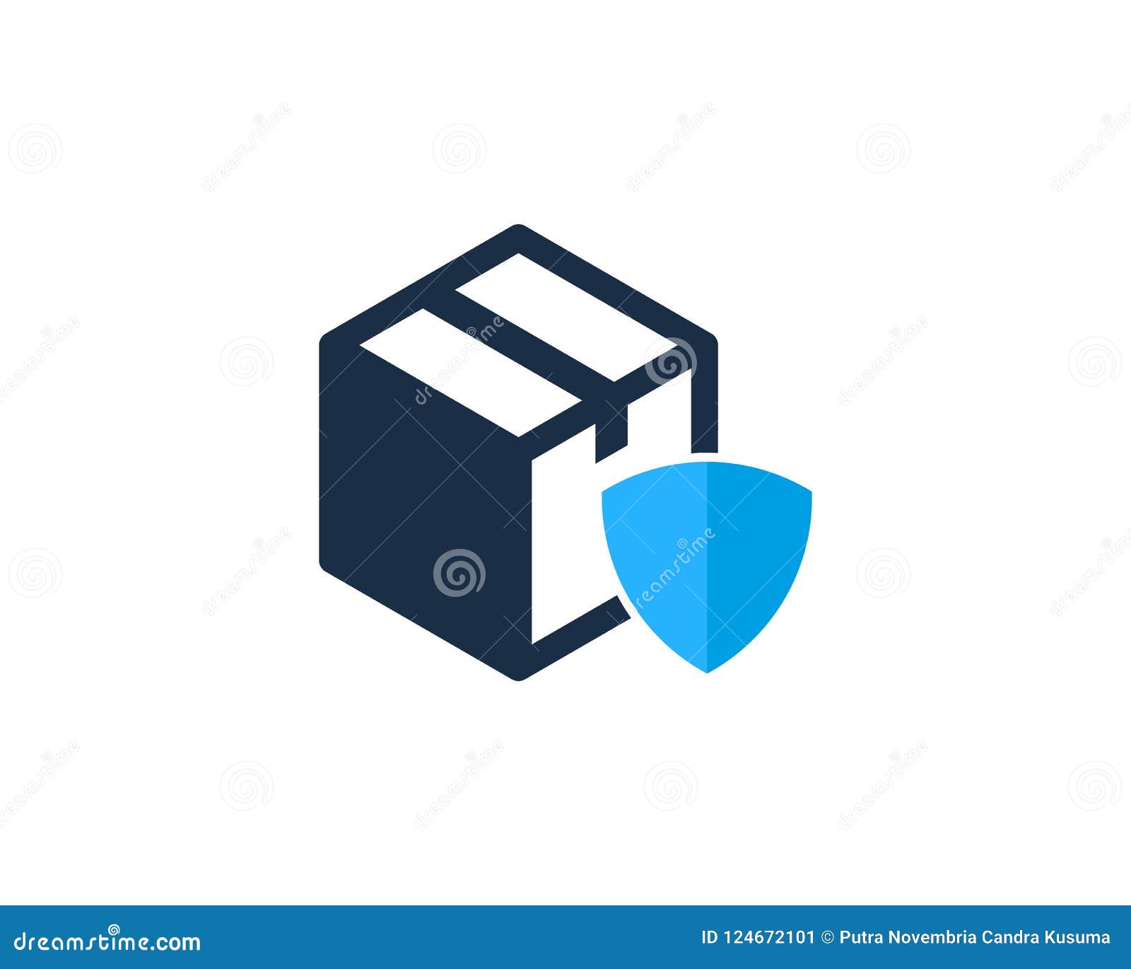 Shield Box Logo Icon Design Stock Vector - Illustration of business ...