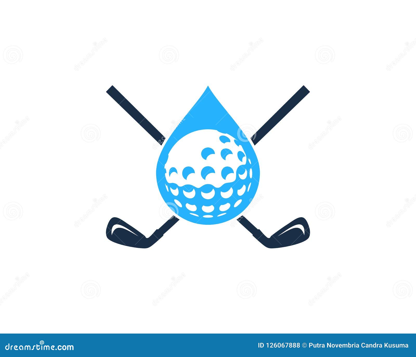 Splash Golf Logo Icon Design Stock Vector - Illustration of icon, logo ...