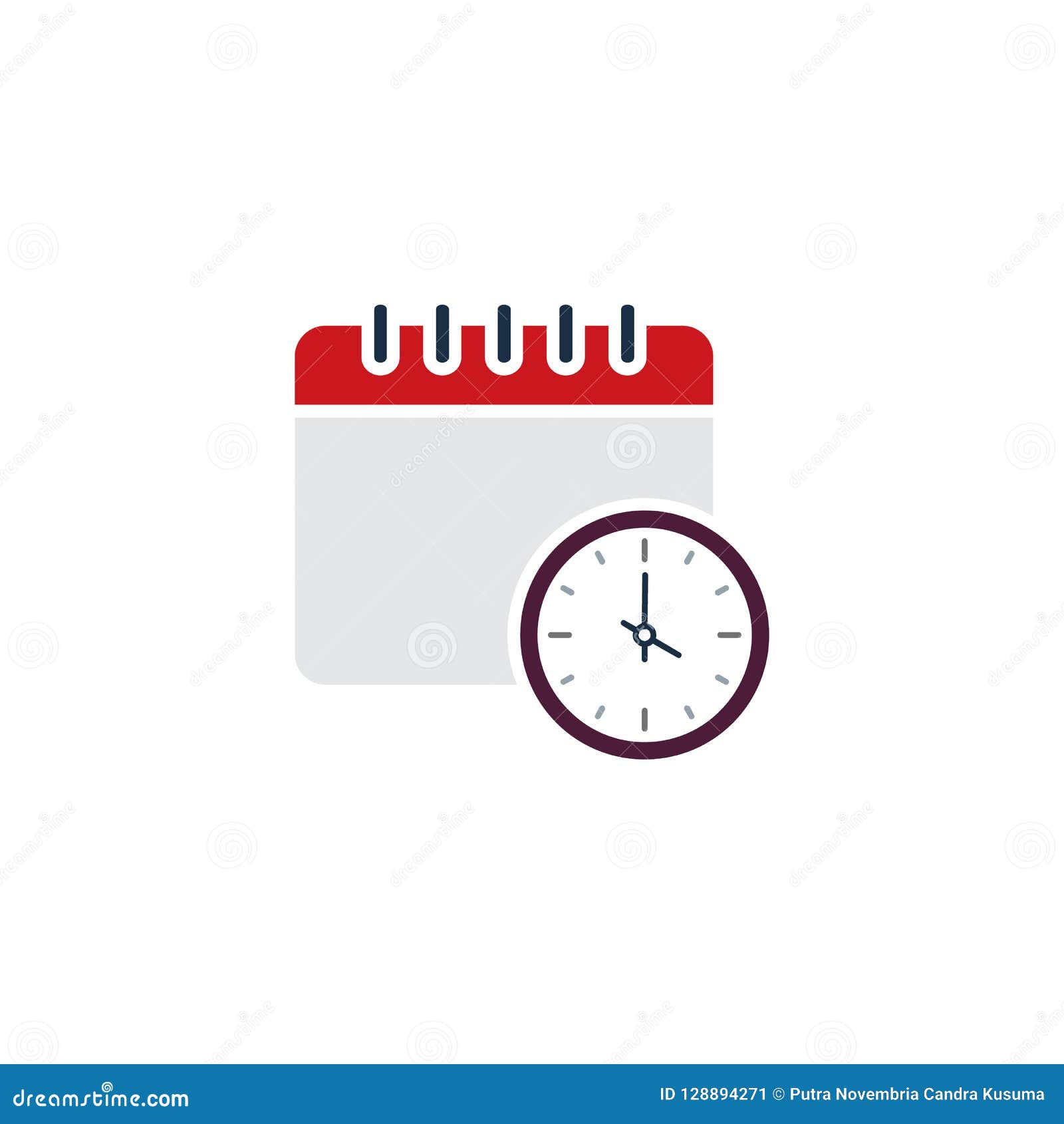 Time Business Logo Icon Design Stock Illustration - Illustration of ...