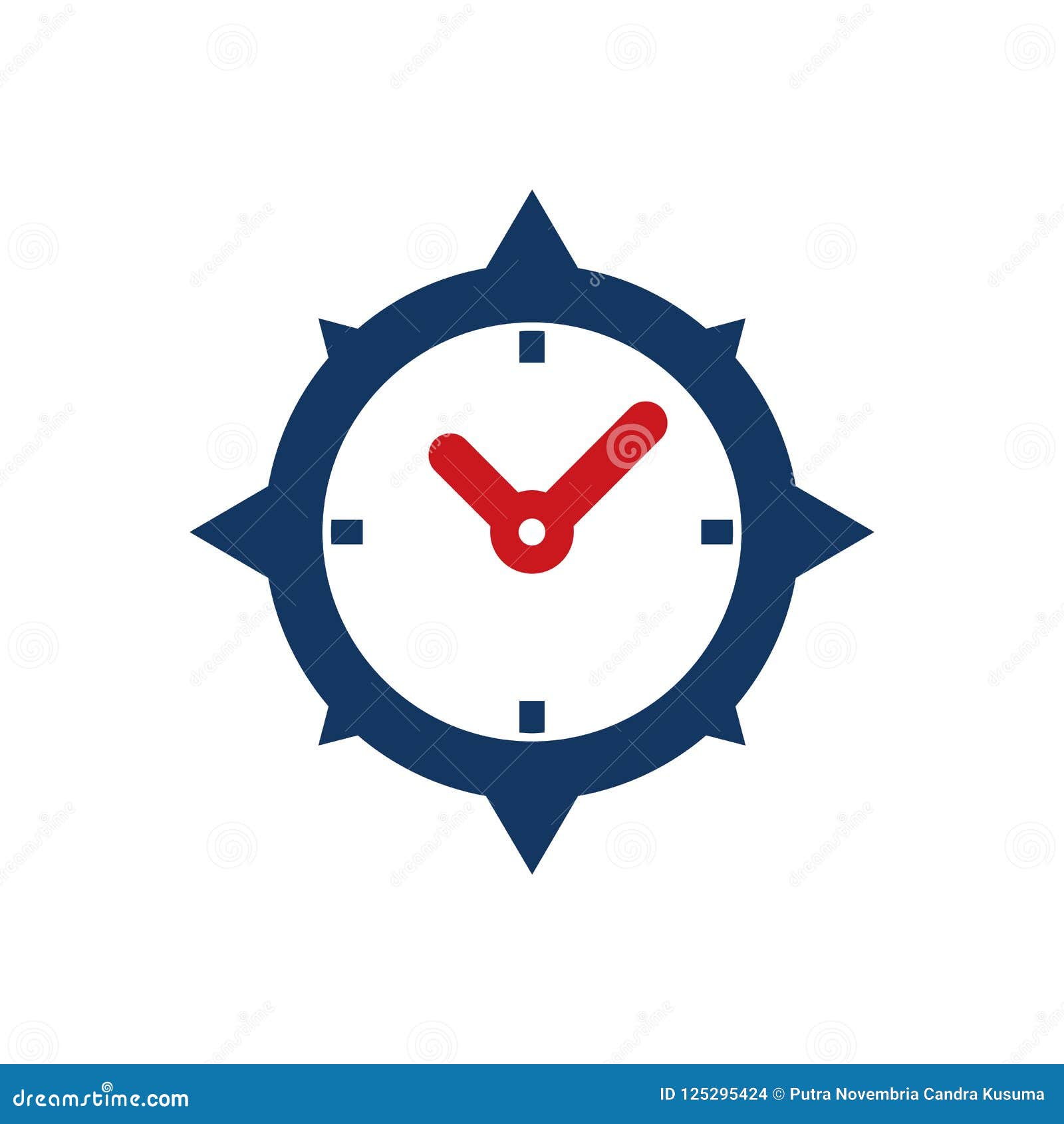 Time Compass Logo Icon Design Stock Vector - Illustration of logotype ...