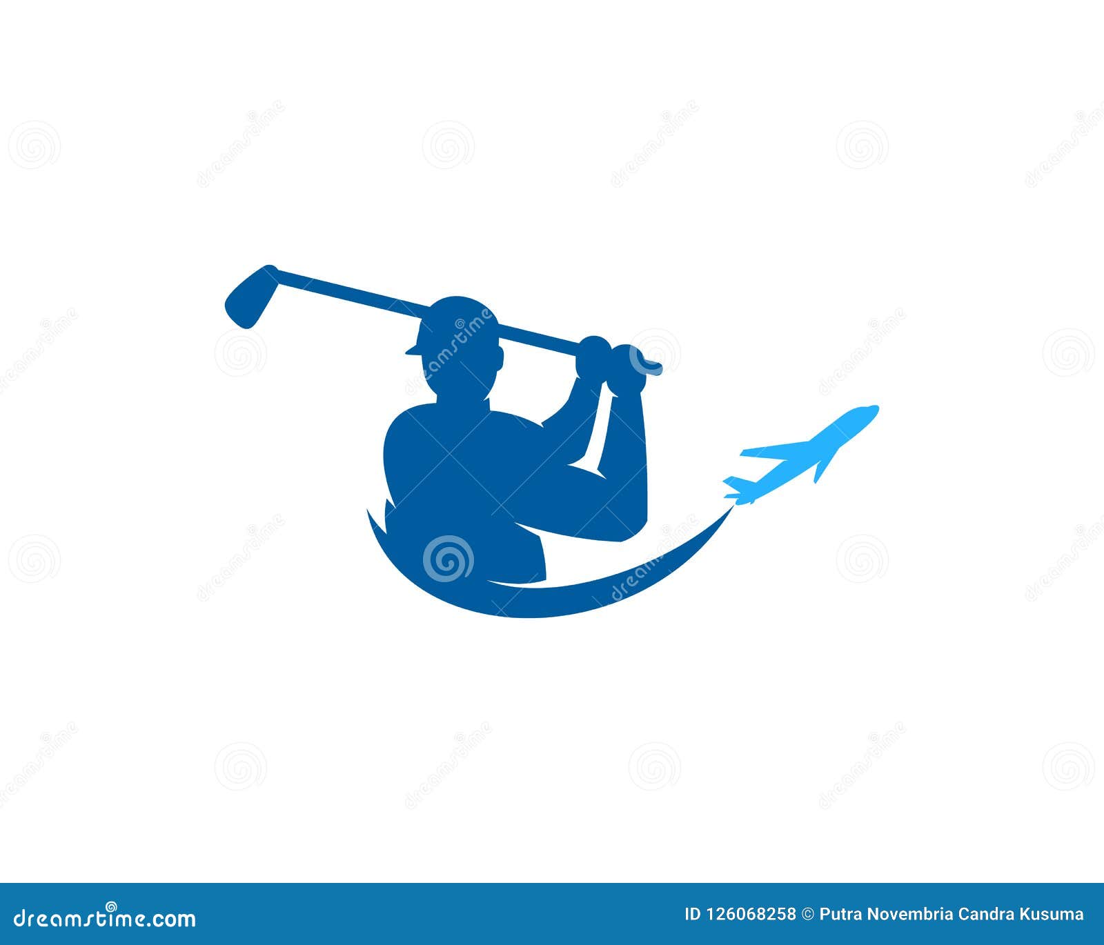 Vacation Golf Logo Icon Design Stock Vector - Illustration of concept ...