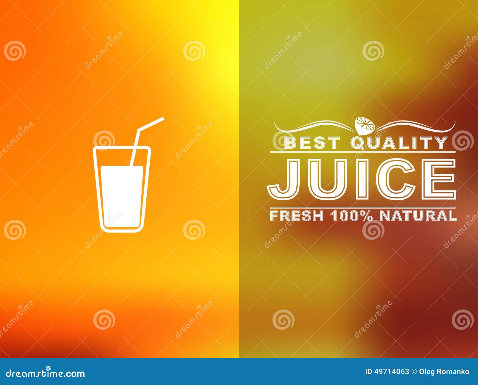 Design cards juice stock vector. Illustration of abstract - 49714063