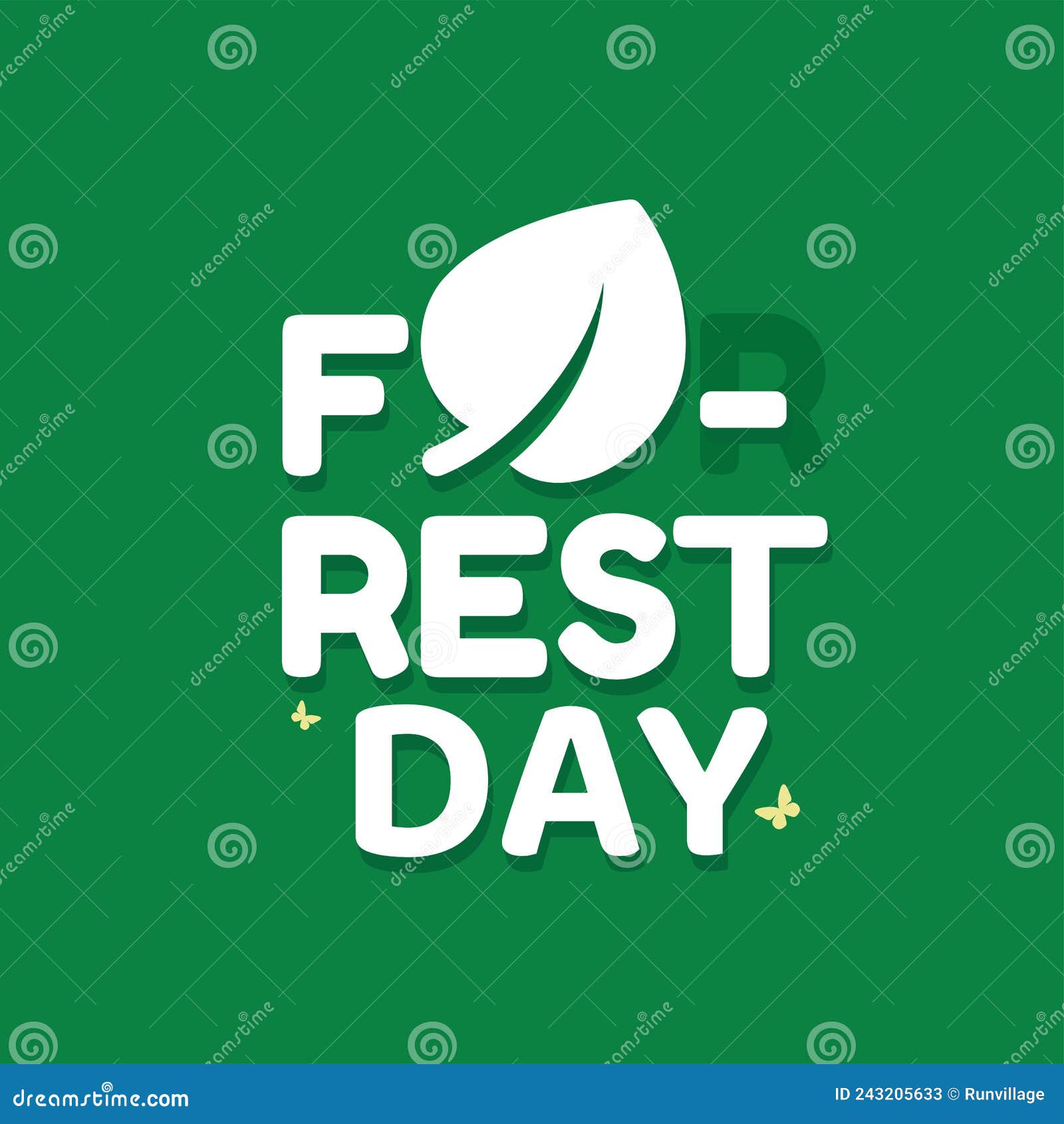 Design for Celebrating International Day of Forest, March 21th in ...