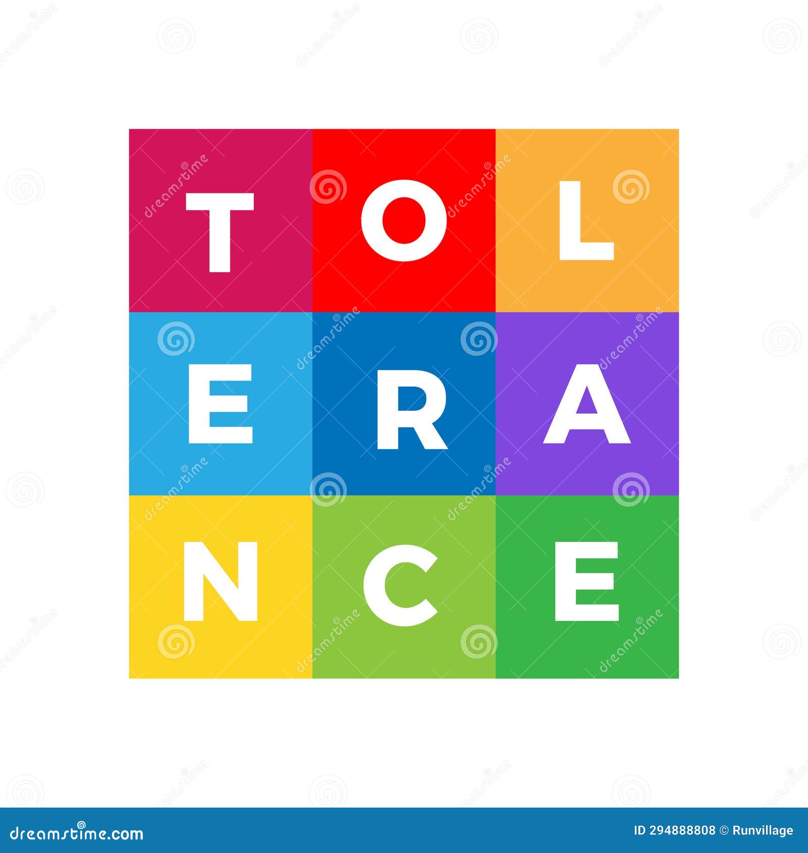 Design for Celebrating International Day of Tolerance Stock Vector ...