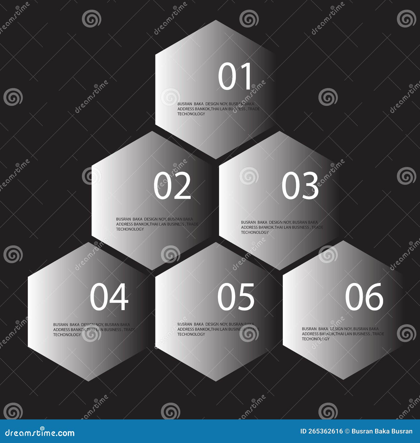Design Clean Number Banners Template Graphic Stock Vector ...