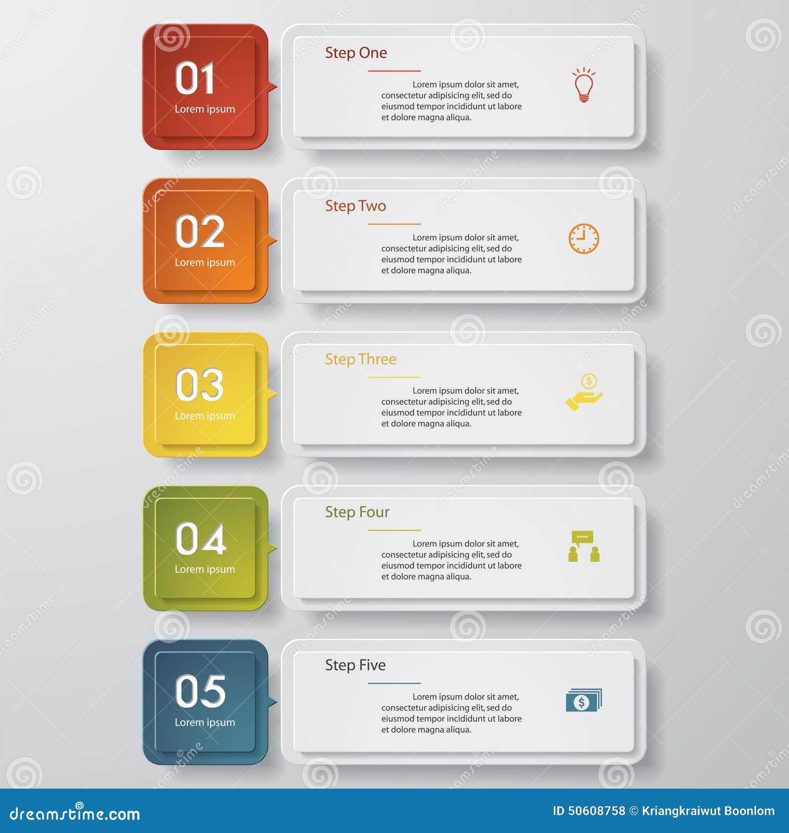 Design Clean Number Banners Template. Vector. Stock Vector ... Design Clean Number Banners Template. Vector. Stock Vector ...