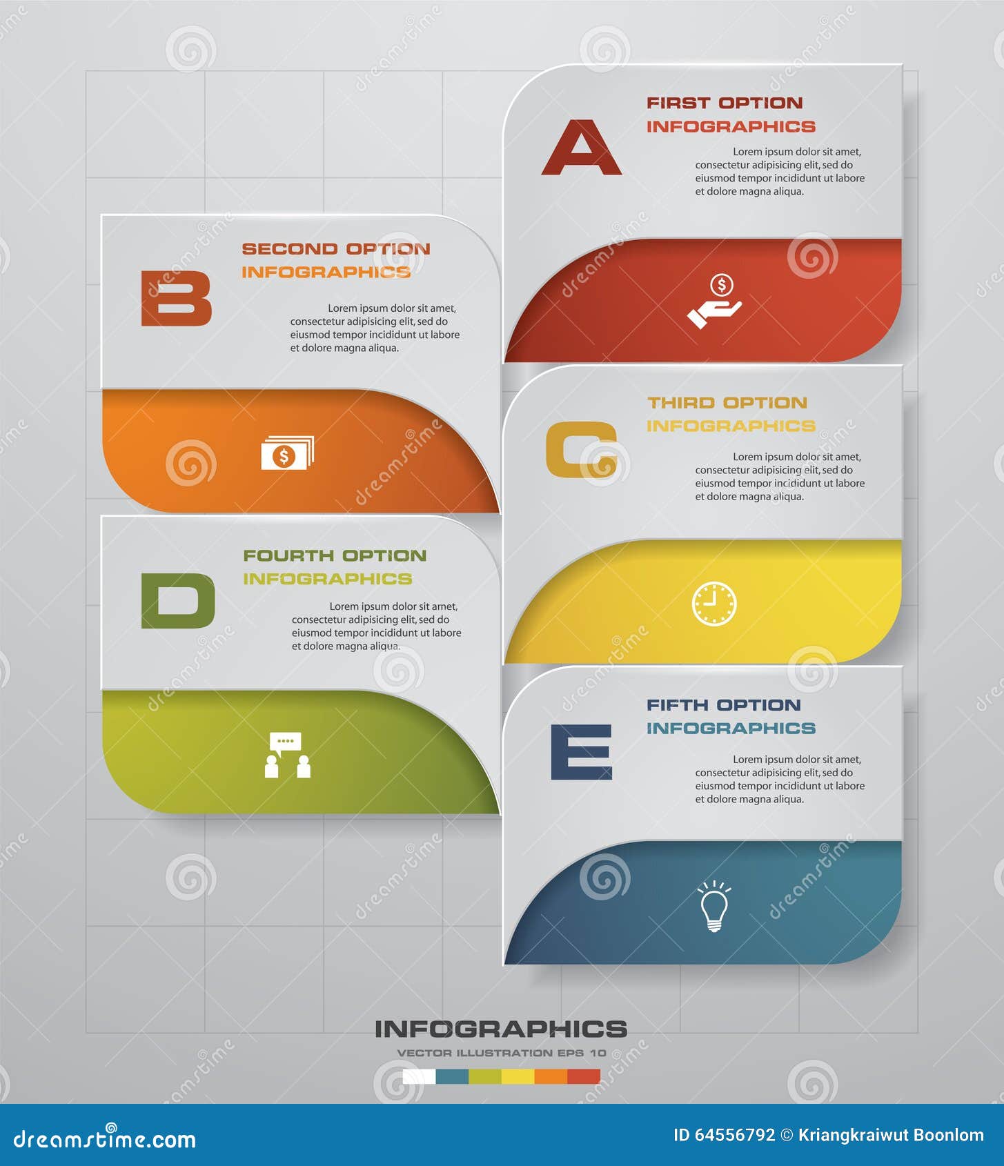 Design Clean Template/graphic or Website Layout. Vector Stock Vector ...