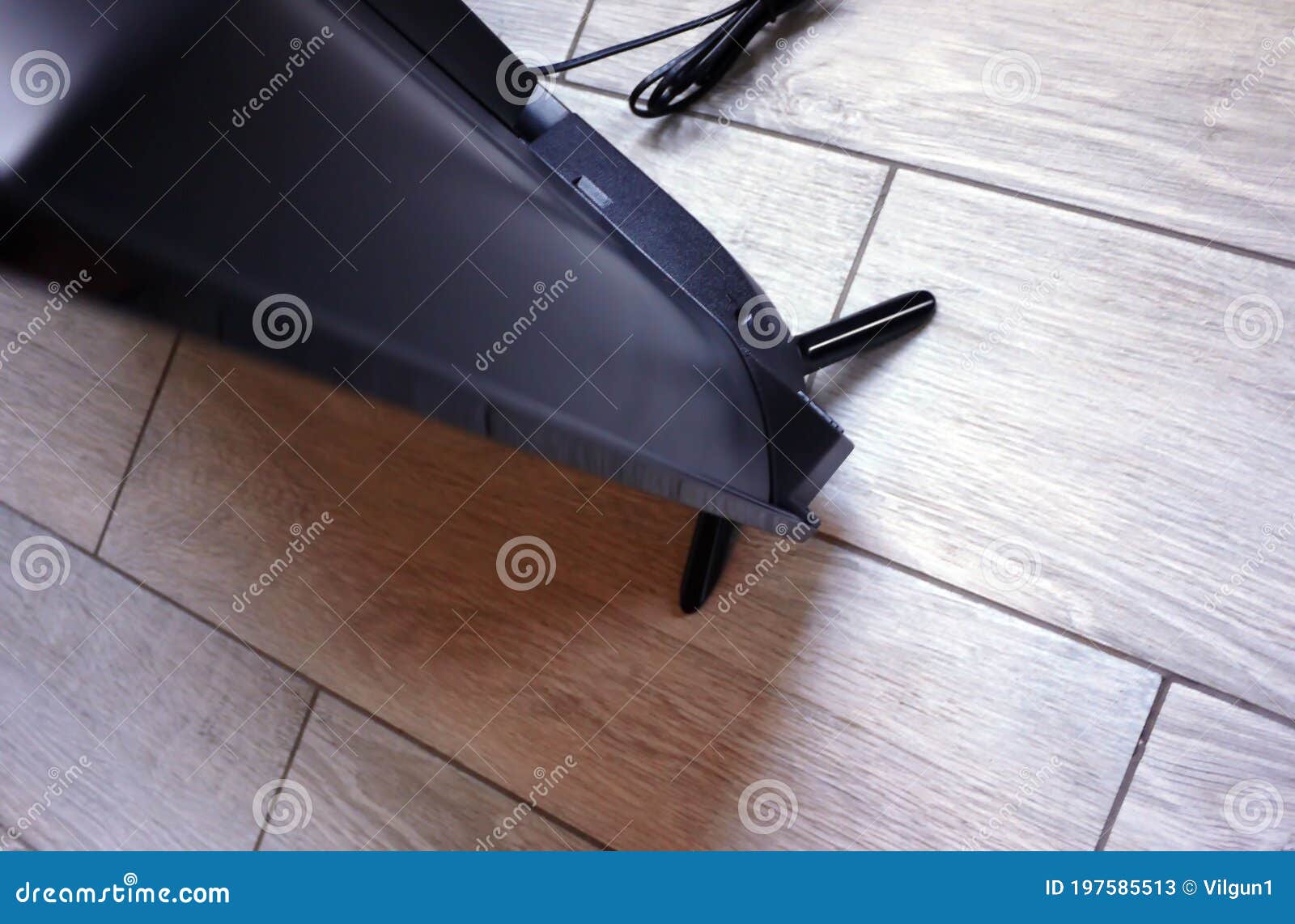 Design and Close-up of a Modern LED TV. Stock Image - Image of ...