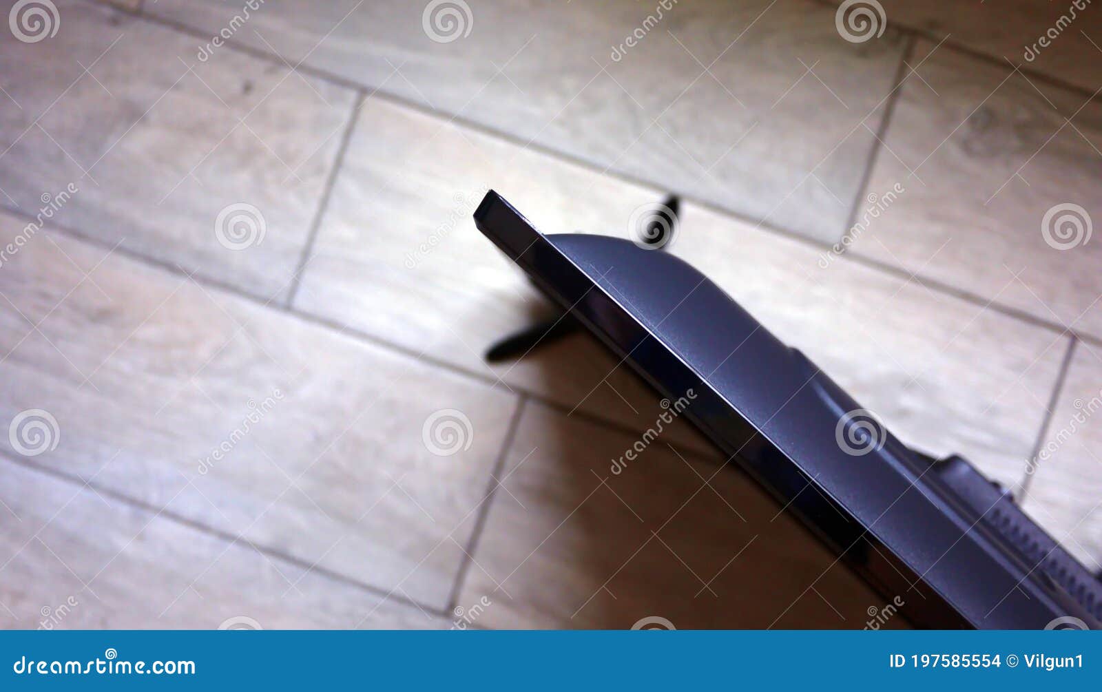 Design and Close-up of a Modern LED TV. Stock Photo - Image of indoor ...