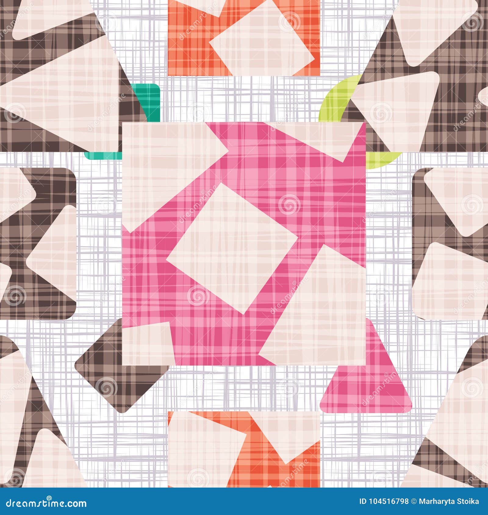 Design Cloth with Geometric Shapes Stock Vector - Illustration of ...