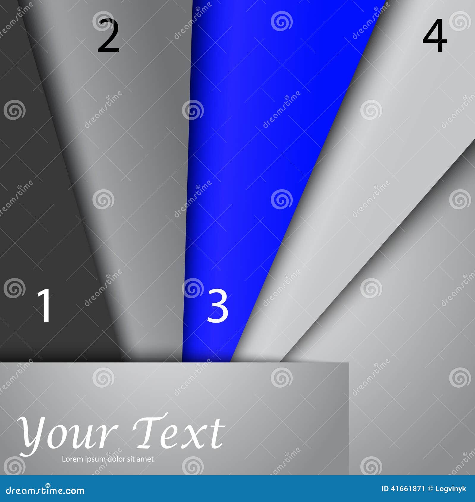 Design with Color Banners,presentation Template Stock Illustration ...