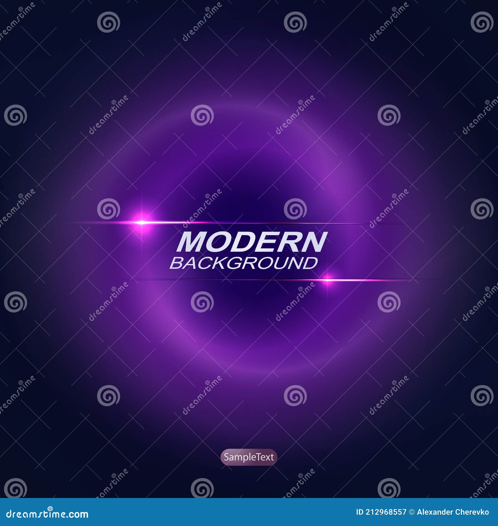 Design Com Um Gradiente De Azul E Roxo Centrado Em Espirais De Luz ...