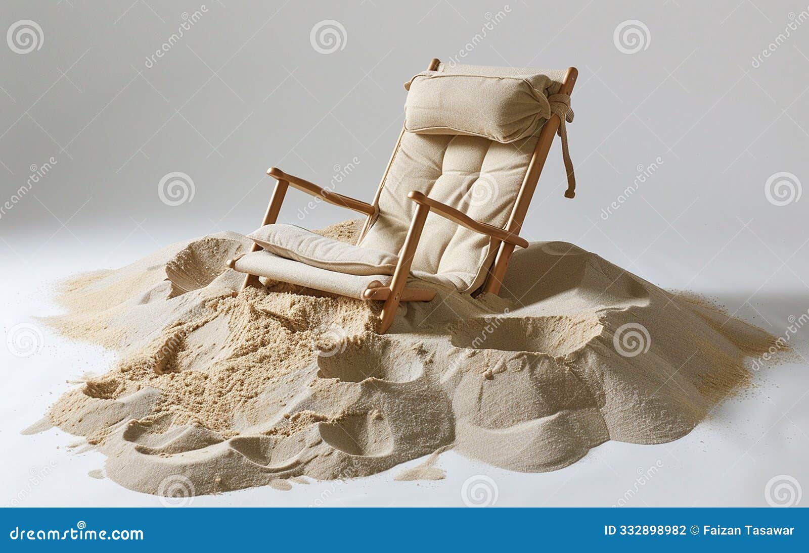 Design and Comfort Analysis on a White Background -Generative Ai Stock ...