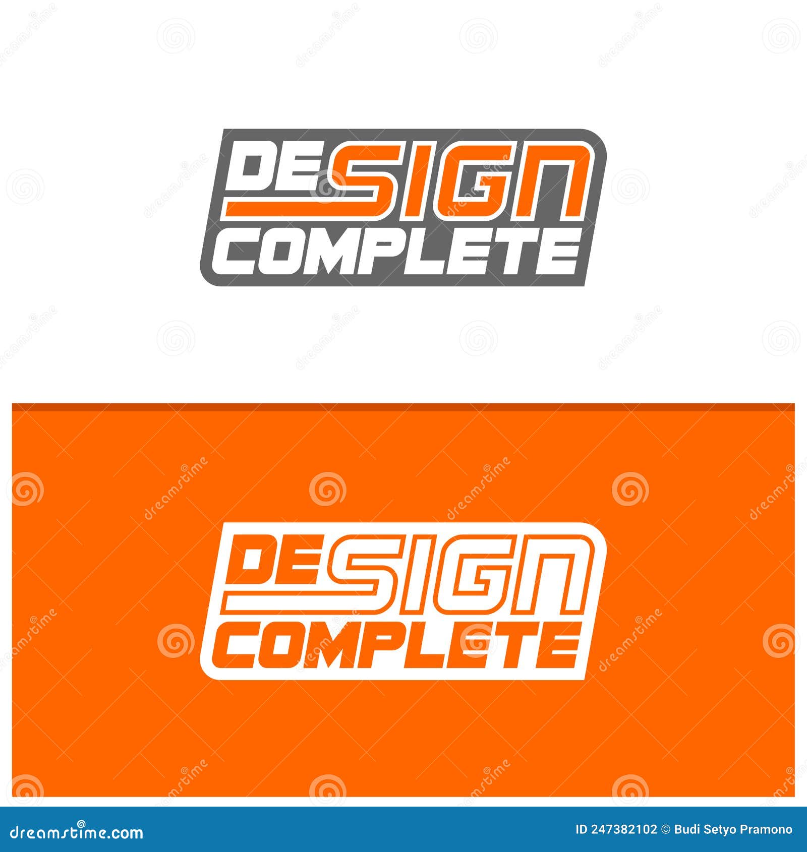 Design Complete Vector Template, Creative Design Complete Concepts ...
