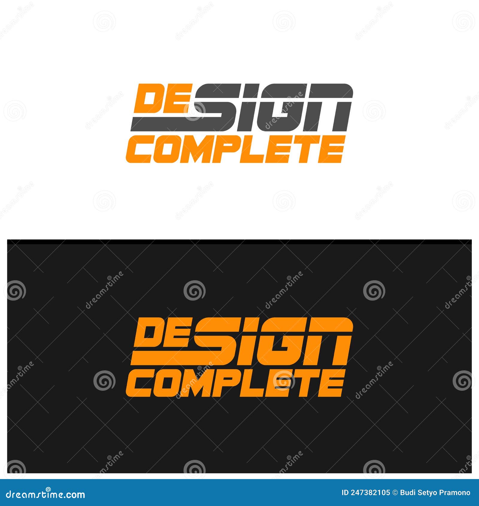 Design Complete Vector Template, Creative Design Complete Concepts ...