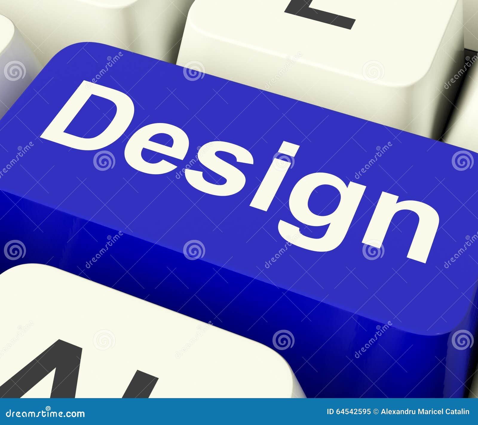 Design Computer Key Meaning Creative Artwork Online Stock Image - Image ...