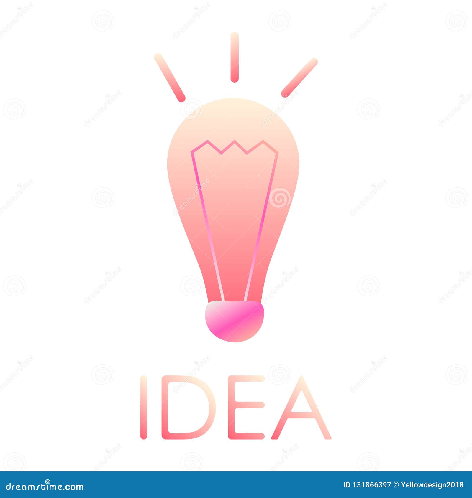 Design Concept of Idea. Creative Idea. Logo Design Website Stock Vector ...