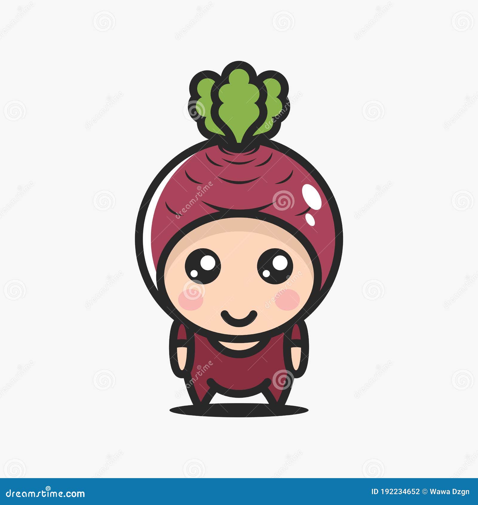 Design Concept Logo - Cute Onion Mascot Design Vector Stock ...