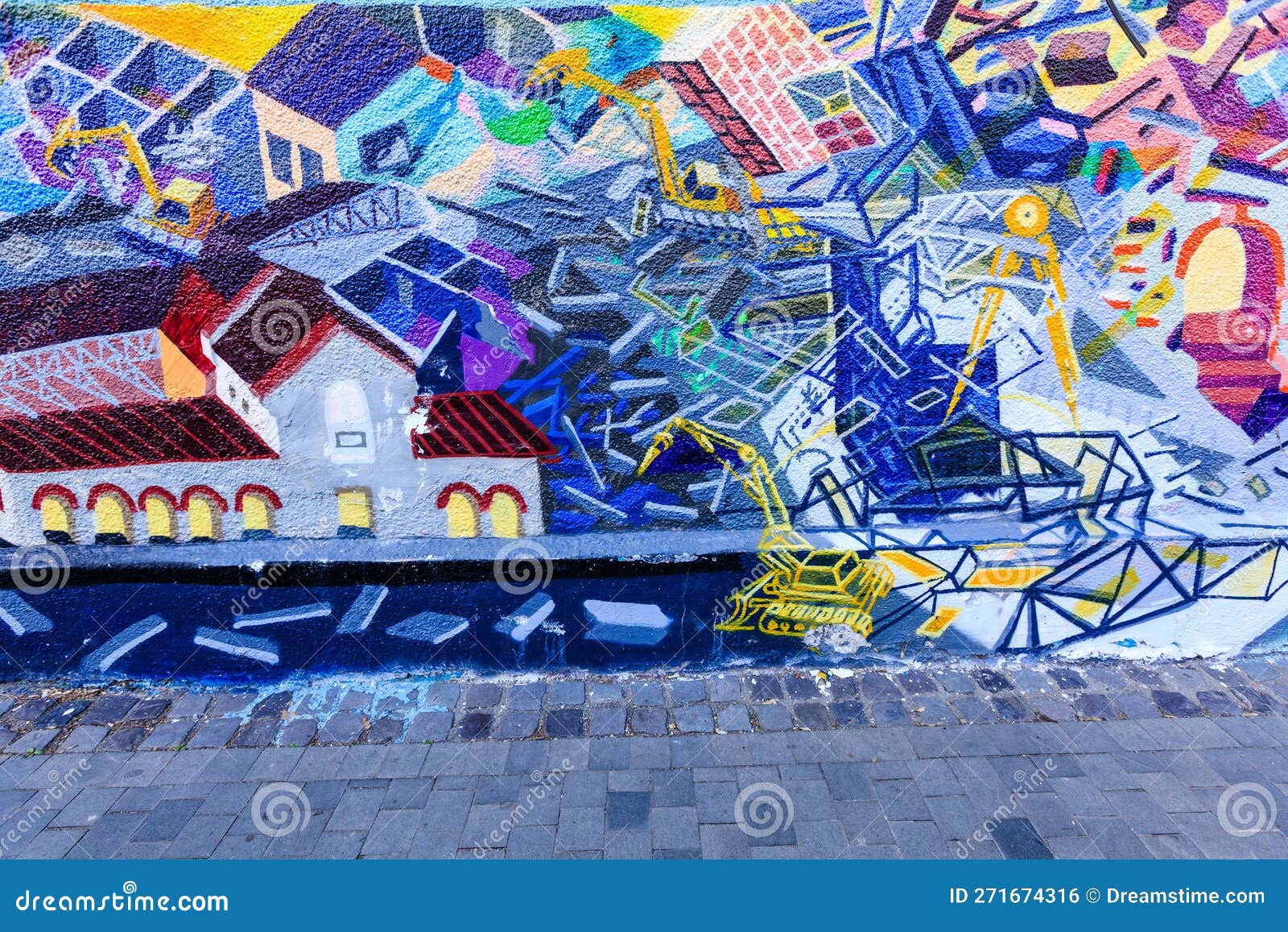 Representation of Urban Evolution by Drawing on City Walls. Urban ...