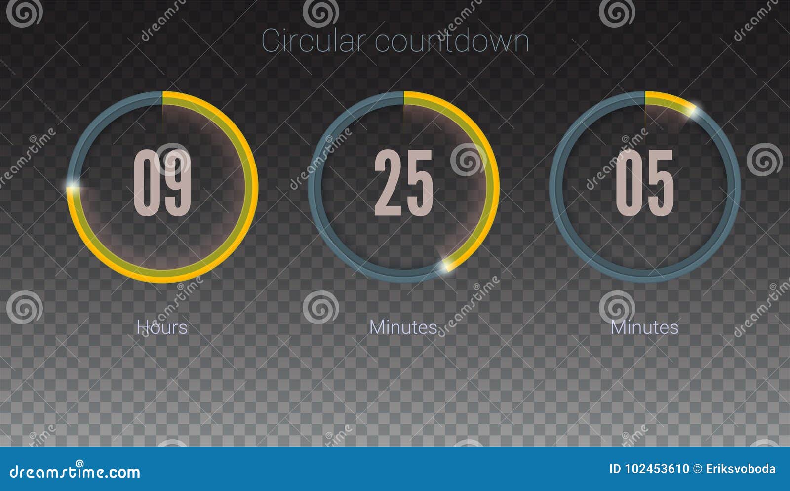 Design of Countdown Timer for Coming Soon or Under Construction Action ...