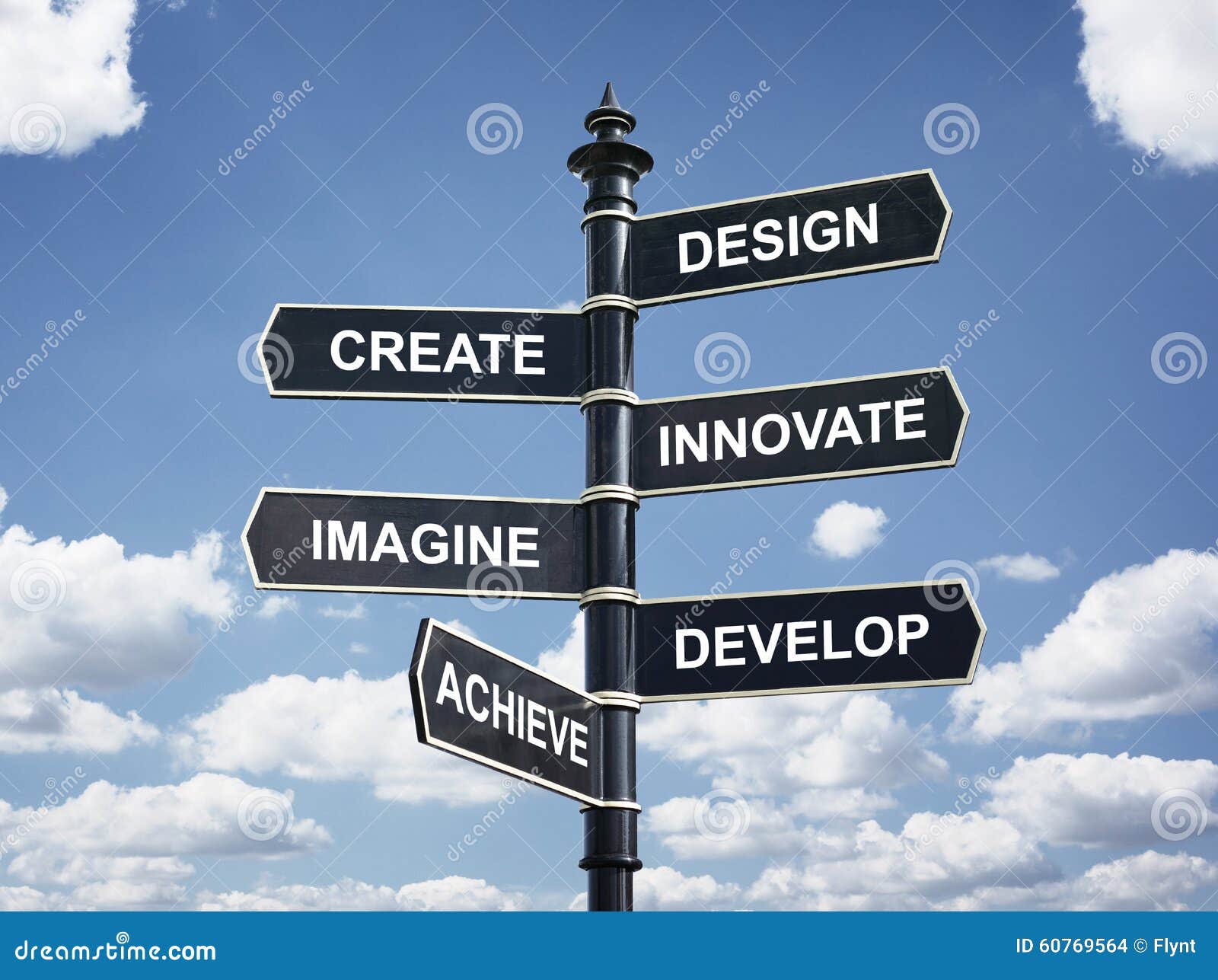 Design, Create, Innovate, Imagine, Develop and Achieve Direction Stock ... Design, Create, Innovate, Imagine, Develop and Achieve Direction Stock ...