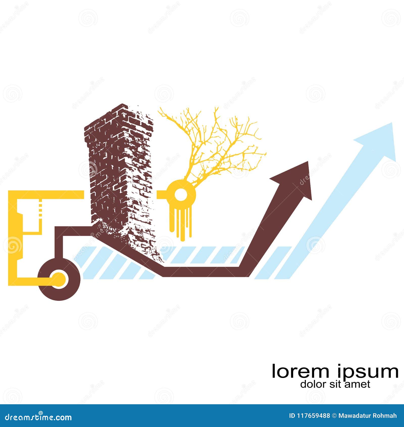 Creative Sample Abstract Arrow Logo Stock Vector - Illustration of ...