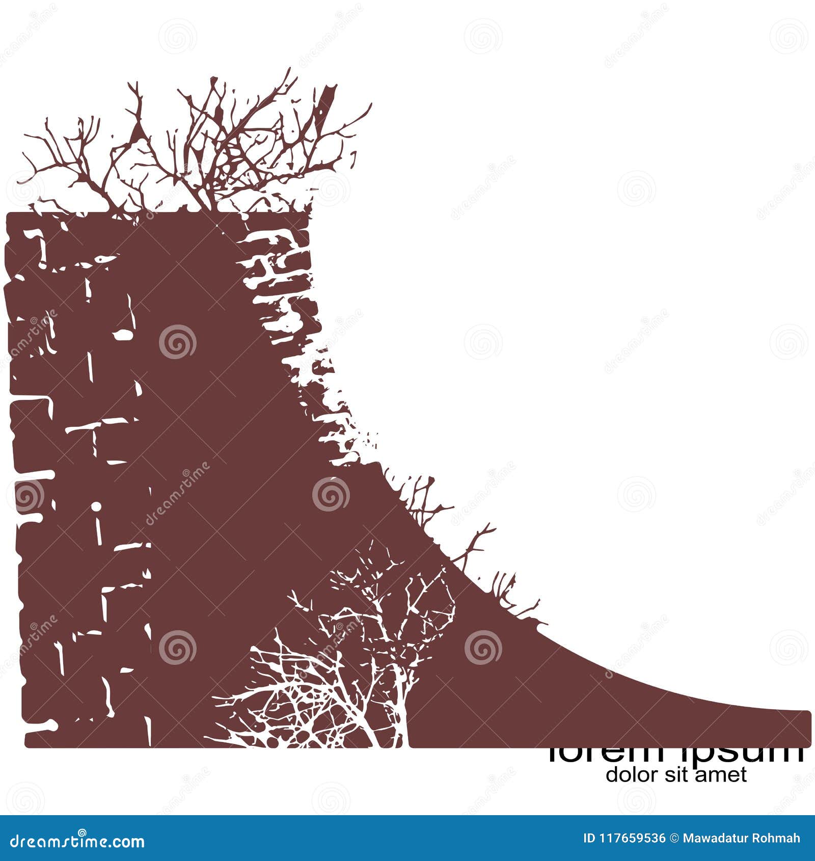 Creative Sample Abstract Cliff Logo Stock Vector - Illustration of ...