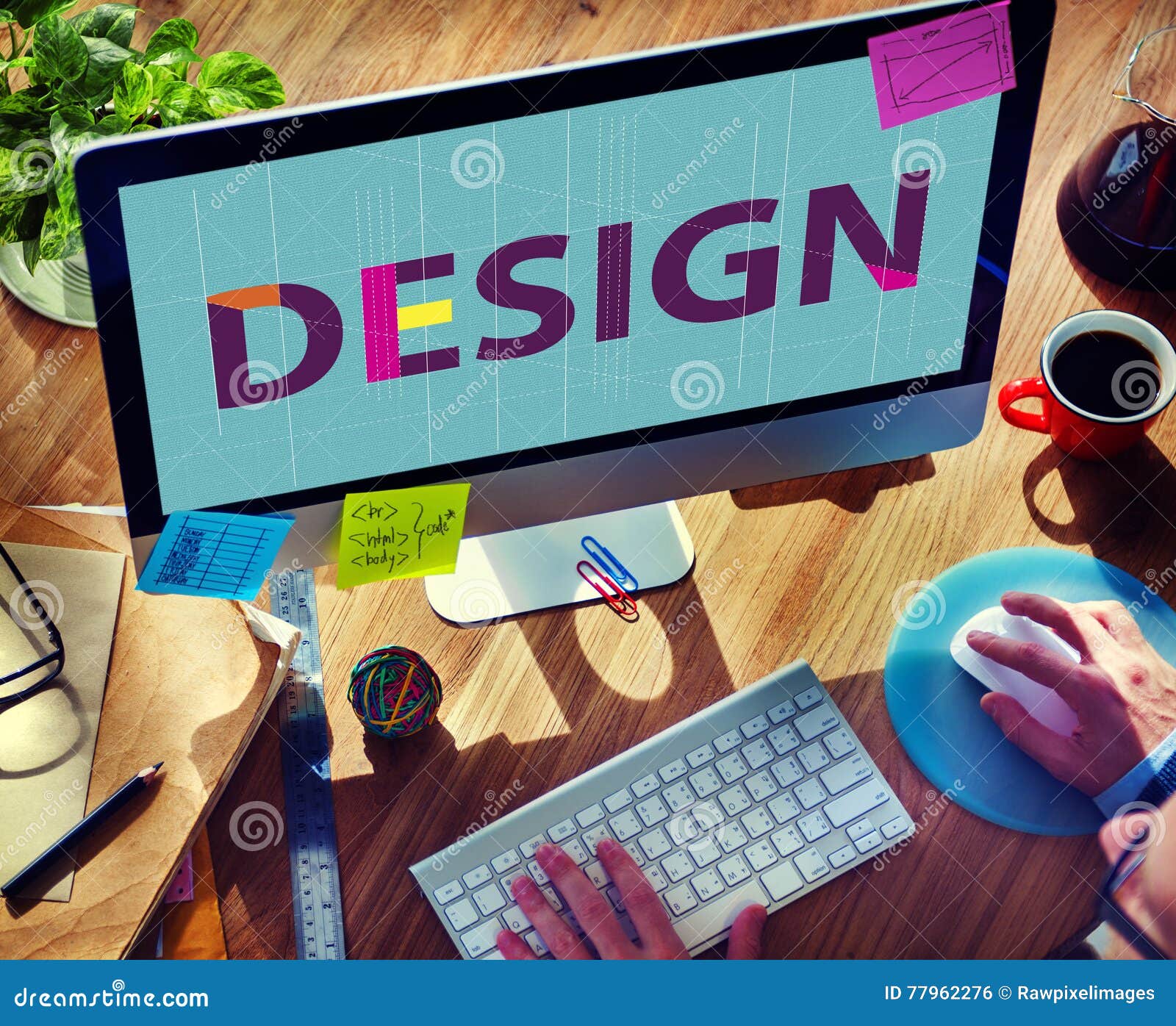 Design Creative Draft Ideas Planning Sketch Plan Concept Stock Photo ...