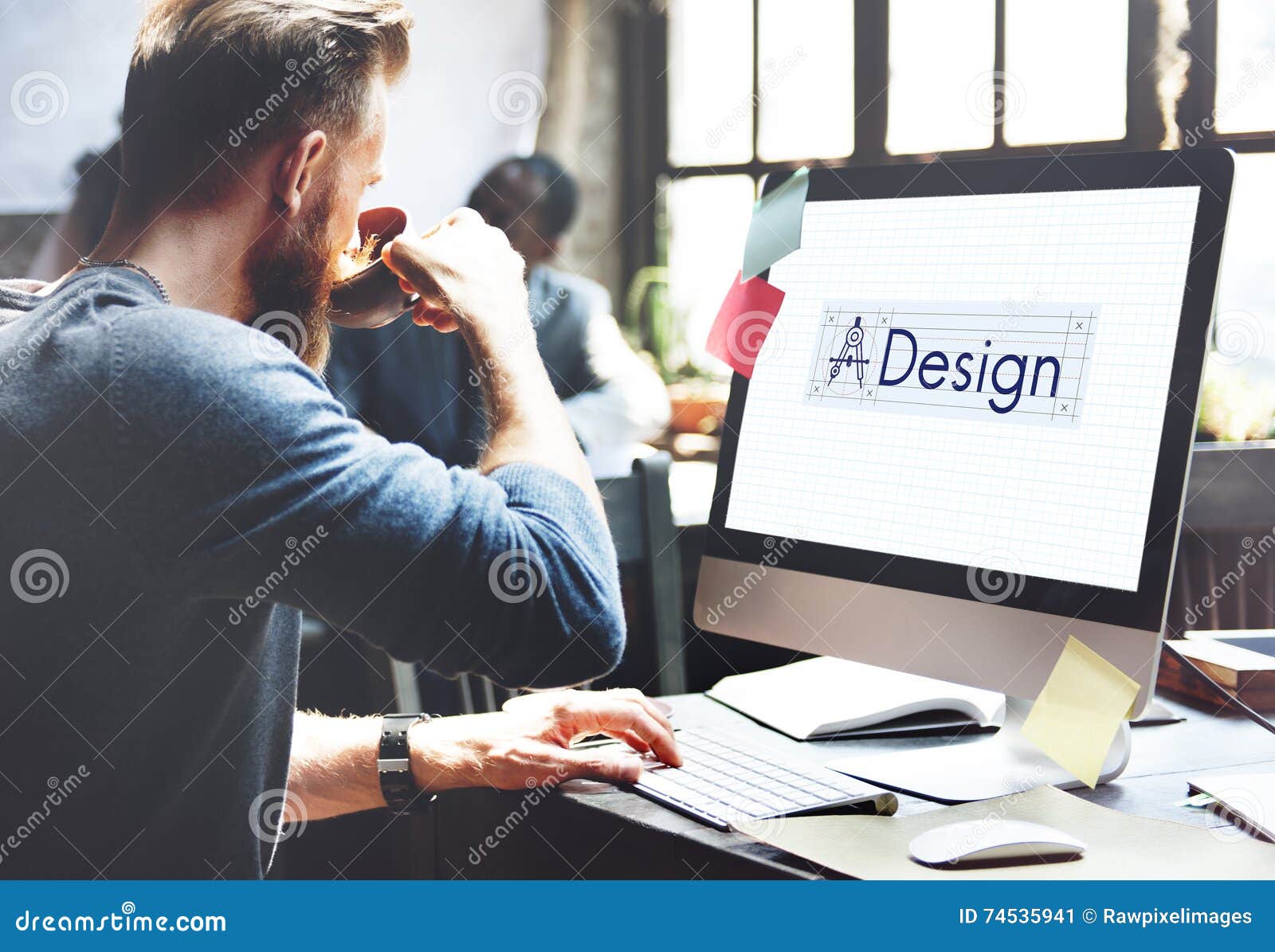 Design Creative Draft Model Objective Purpose Concept Stock Image ...