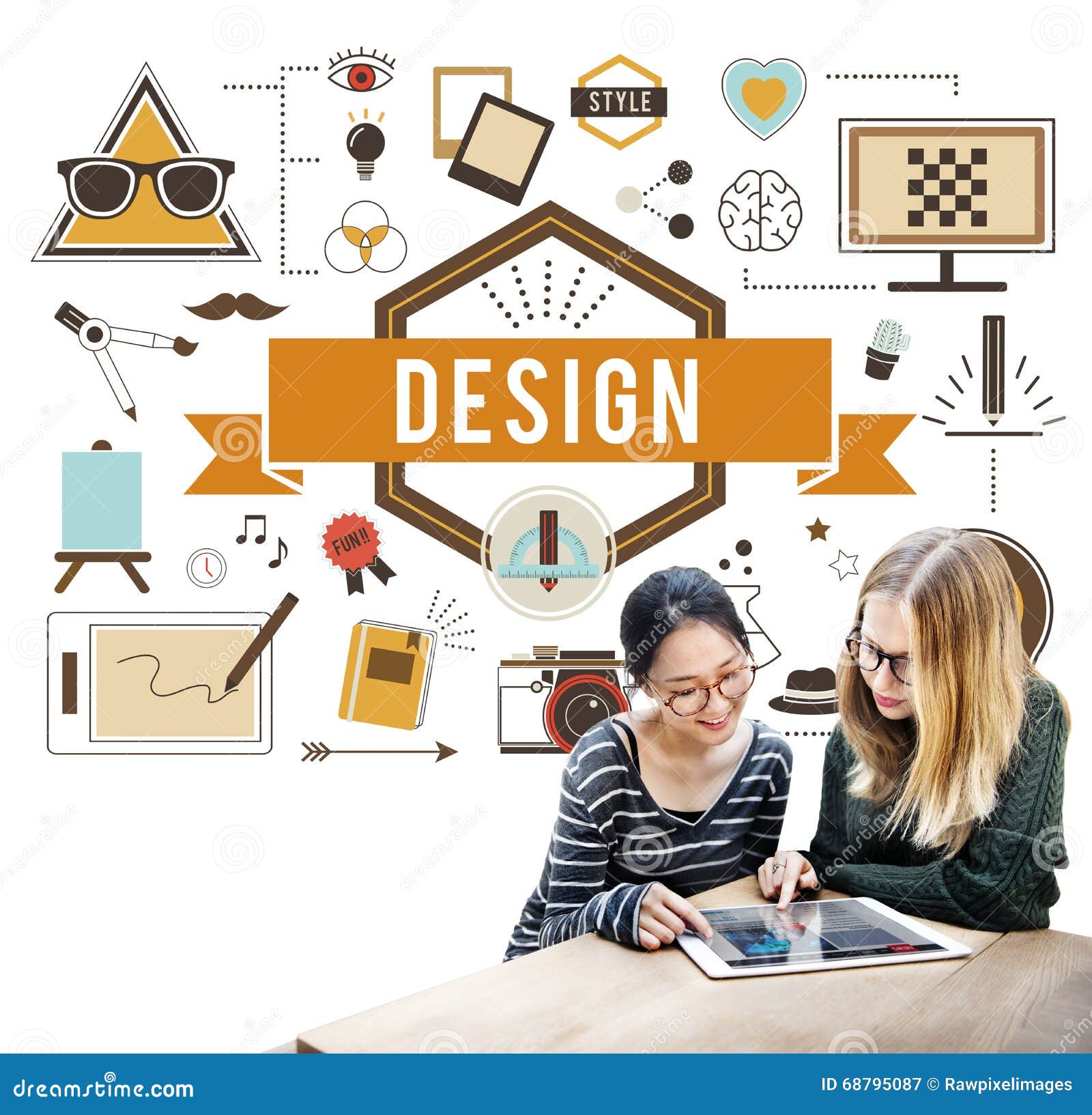 Design Creative Ideas Model Planning Sketch Concept Stock Image - Image ...