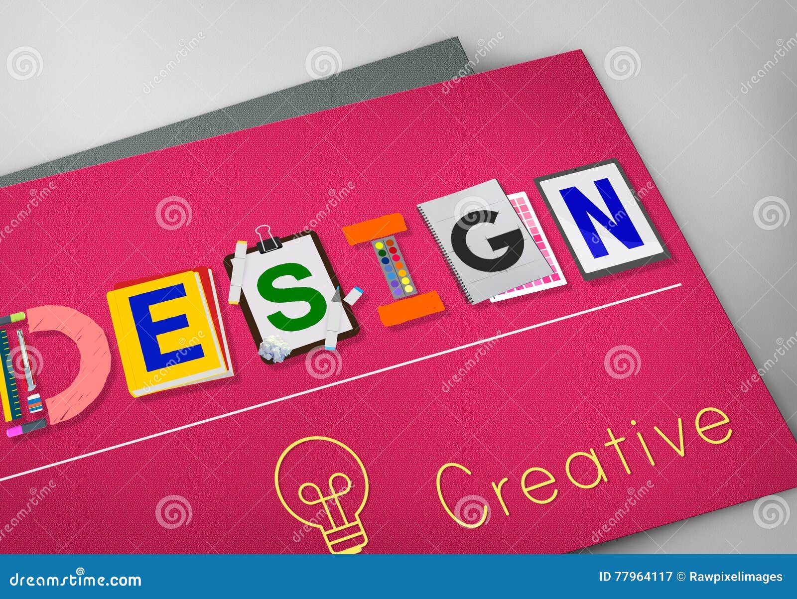 Design Creative Ideas Planning Creativity Concept Stock Illustration ...
