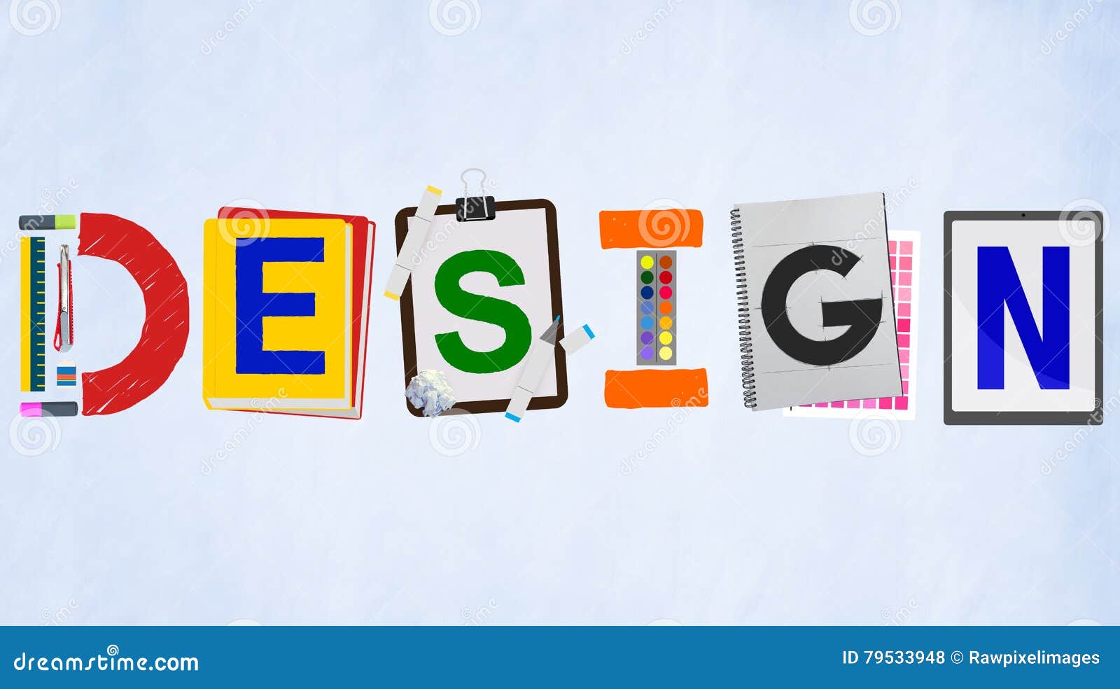 Design Creative Ideas Planning Creativity Concept Stock Illustration ...