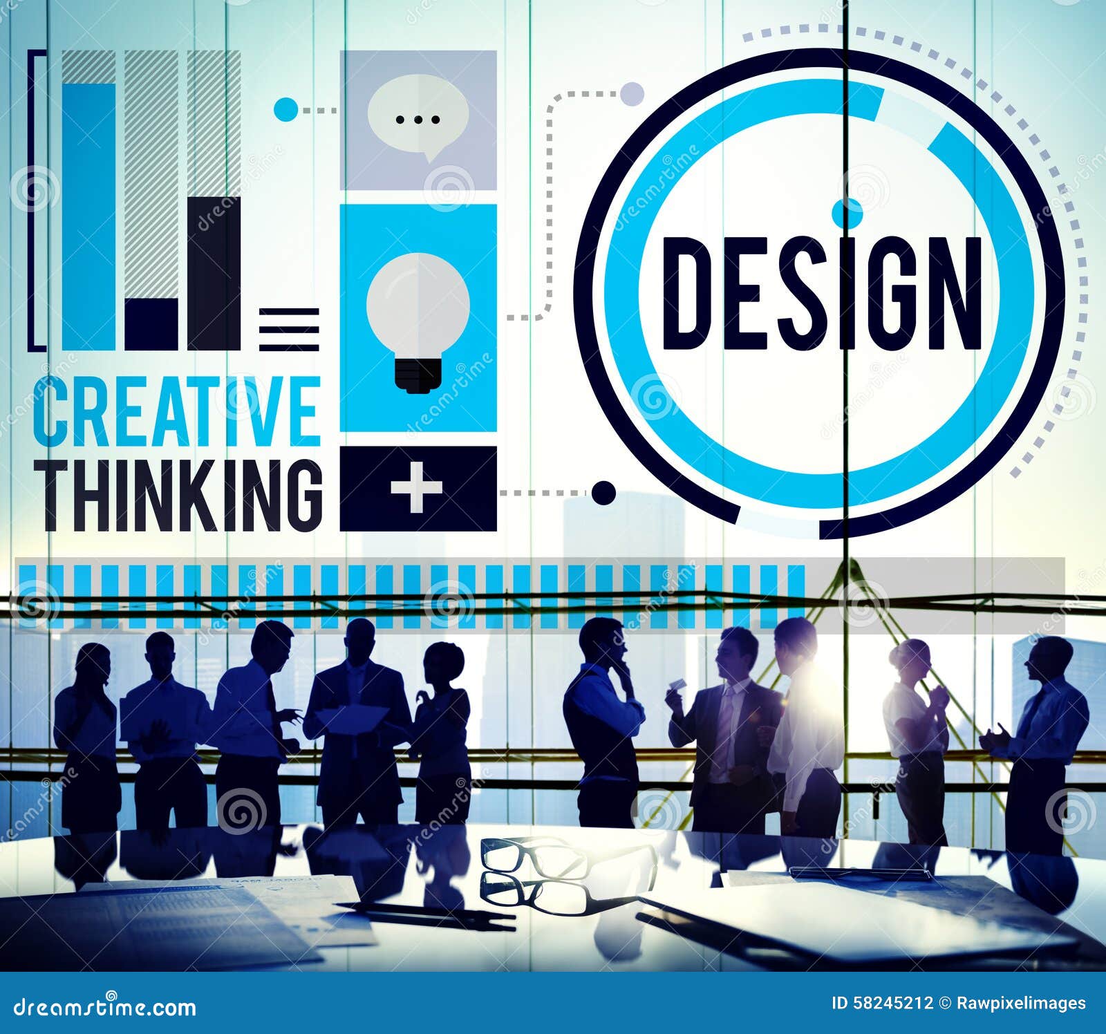 Design Creativity Thinking Ideas Designer Concept Stock Photo - Image ...