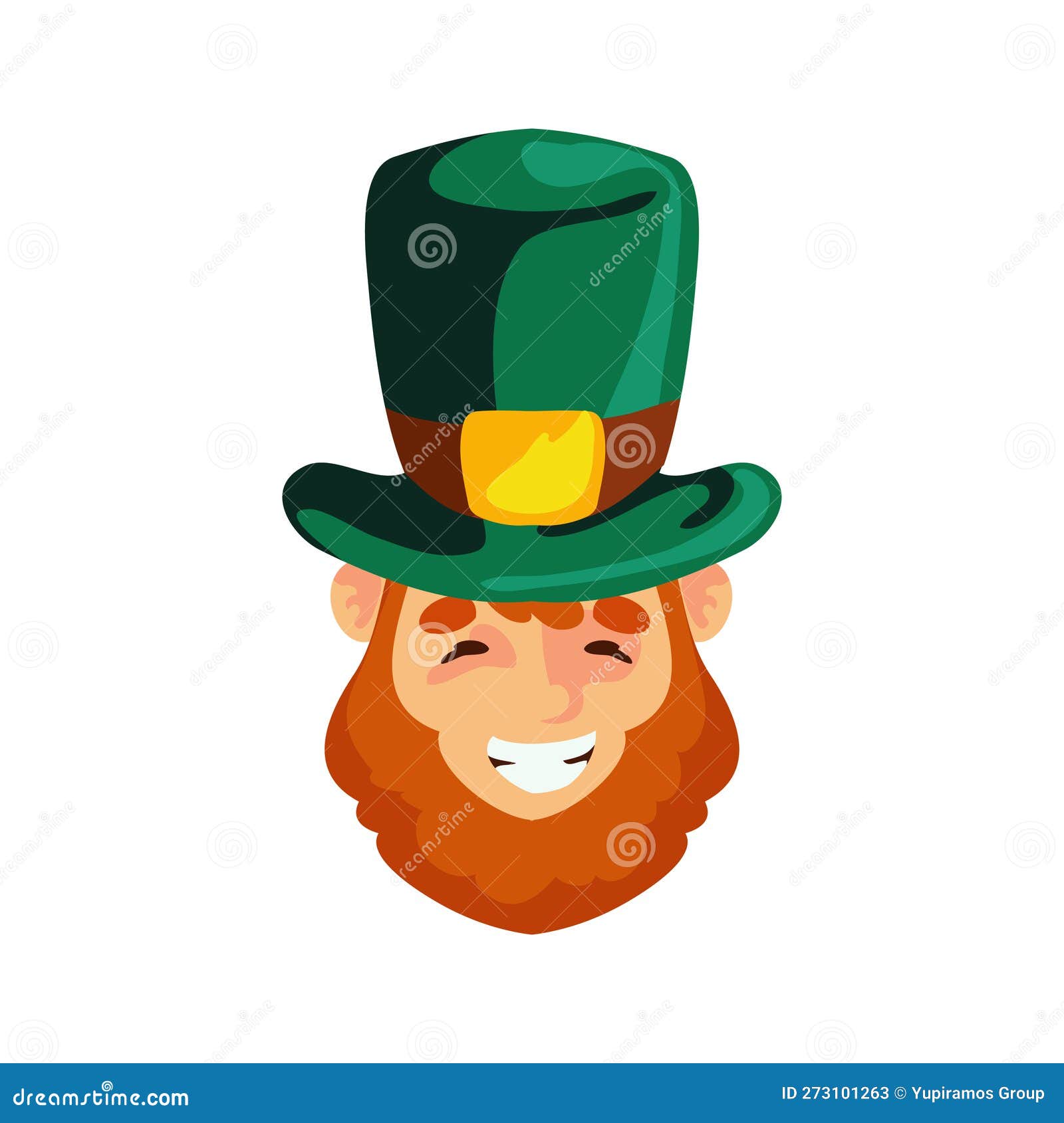 Design da face do duende ilustração do vetor. Ilustração de tesouro ...