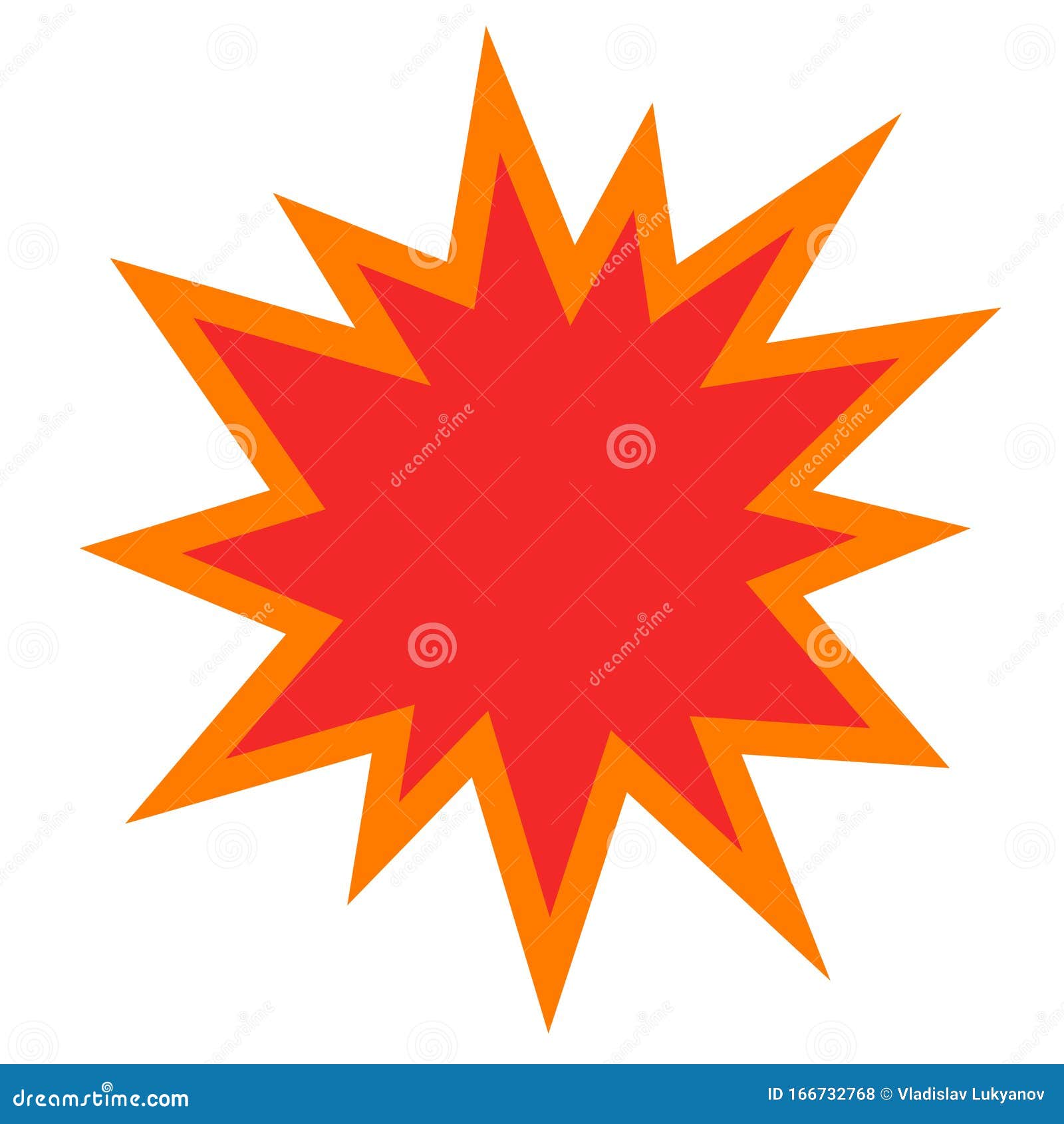 Design De Desenho De Desenhos Planos Com ícone Do Vetor De Explosão De