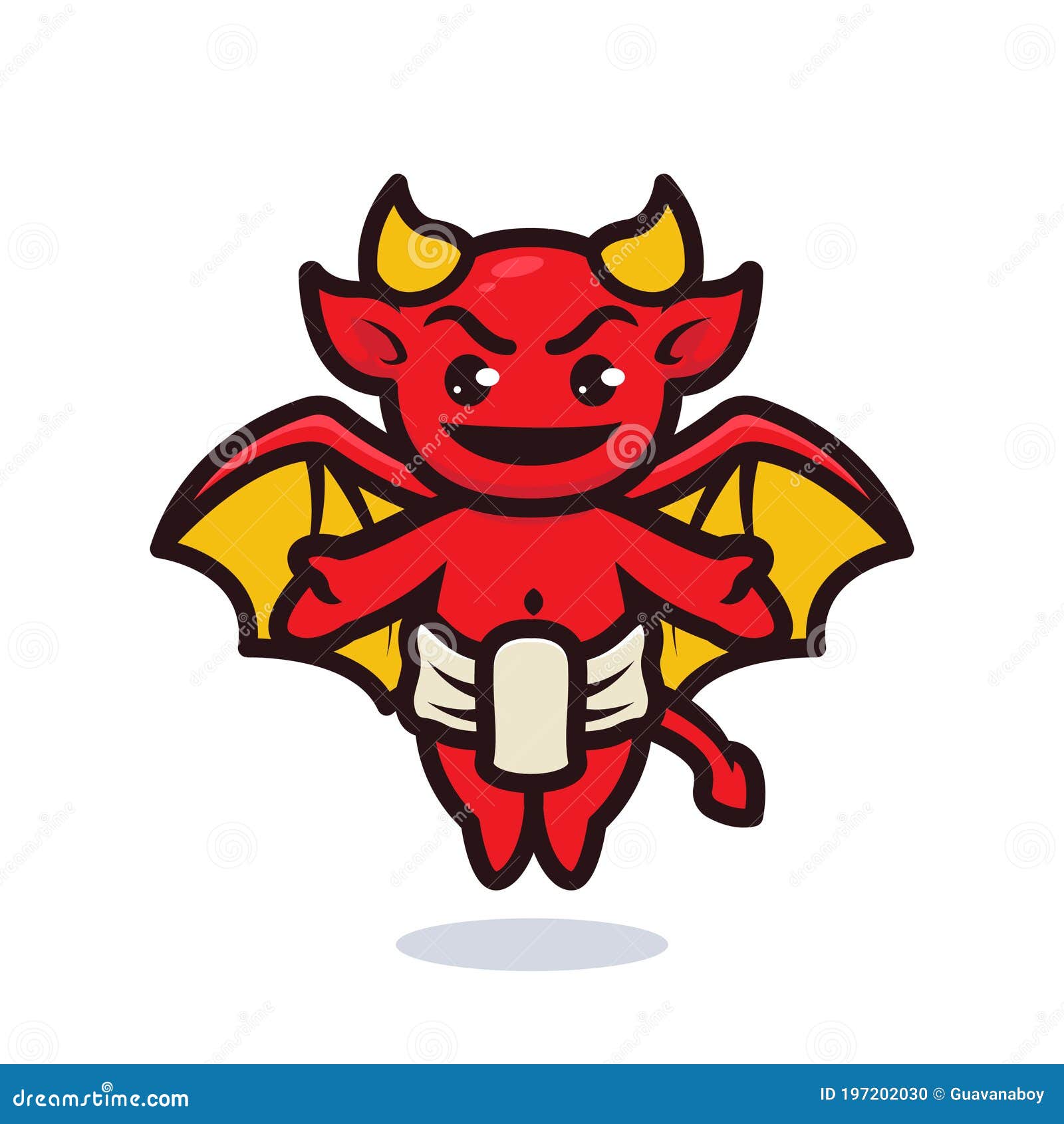 Design De Mascote De Halloween Do Diabo Bonito Ilustração Stock ... Design De Mascote De Halloween Do Diabo Bonito Ilustração Stock ...