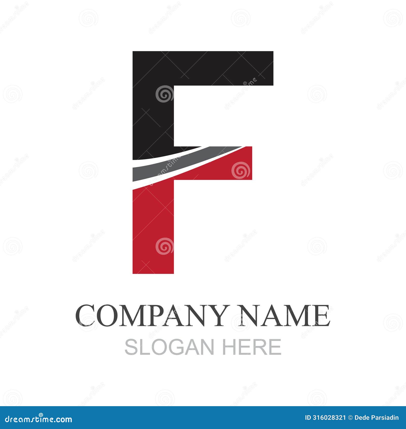 Design De Modelo De Vetor De Design De Letra Do Logo Para a Marca ...