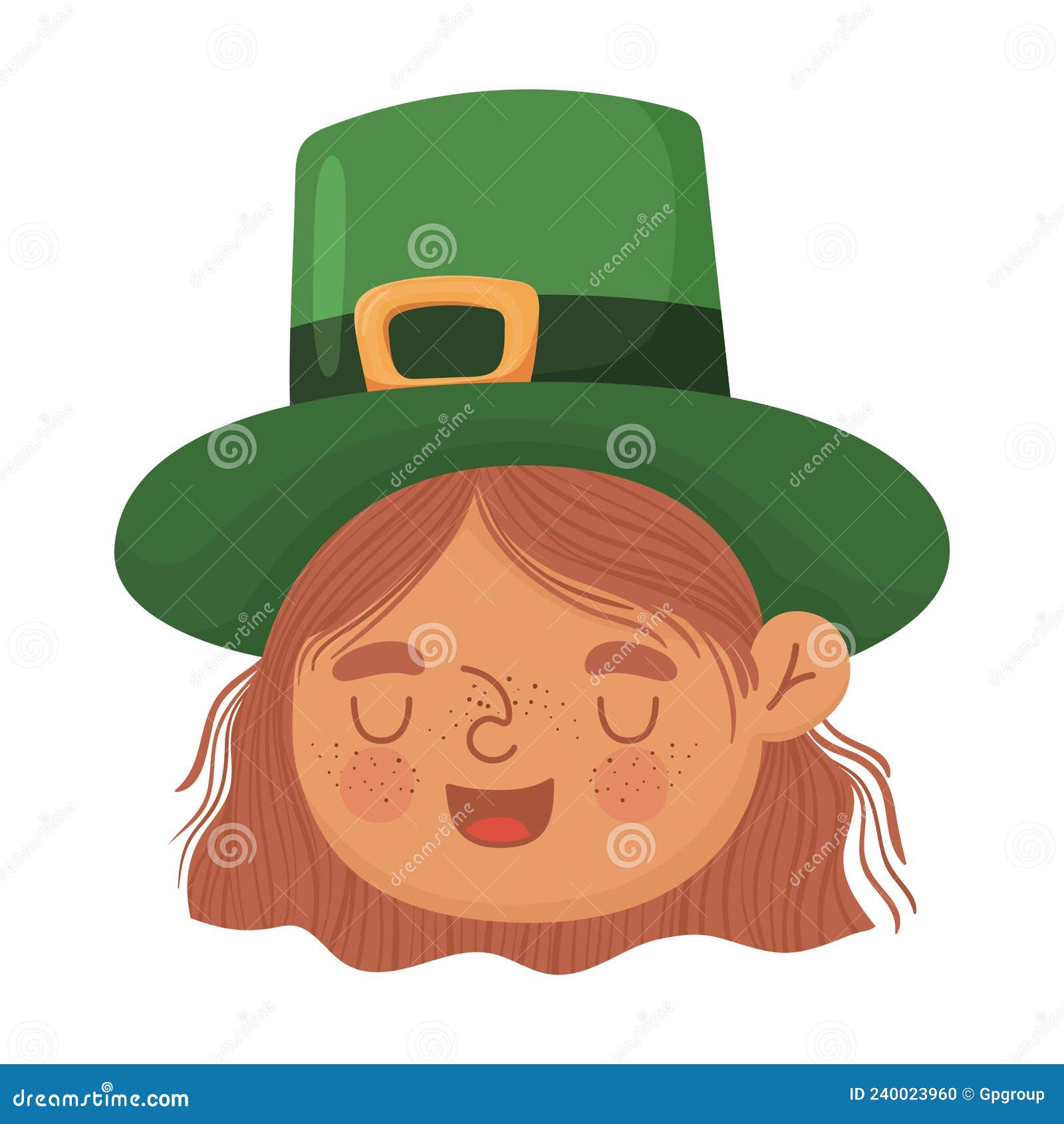 Design de mulher duende ilustração do vetor. Ilustração de mulher ...