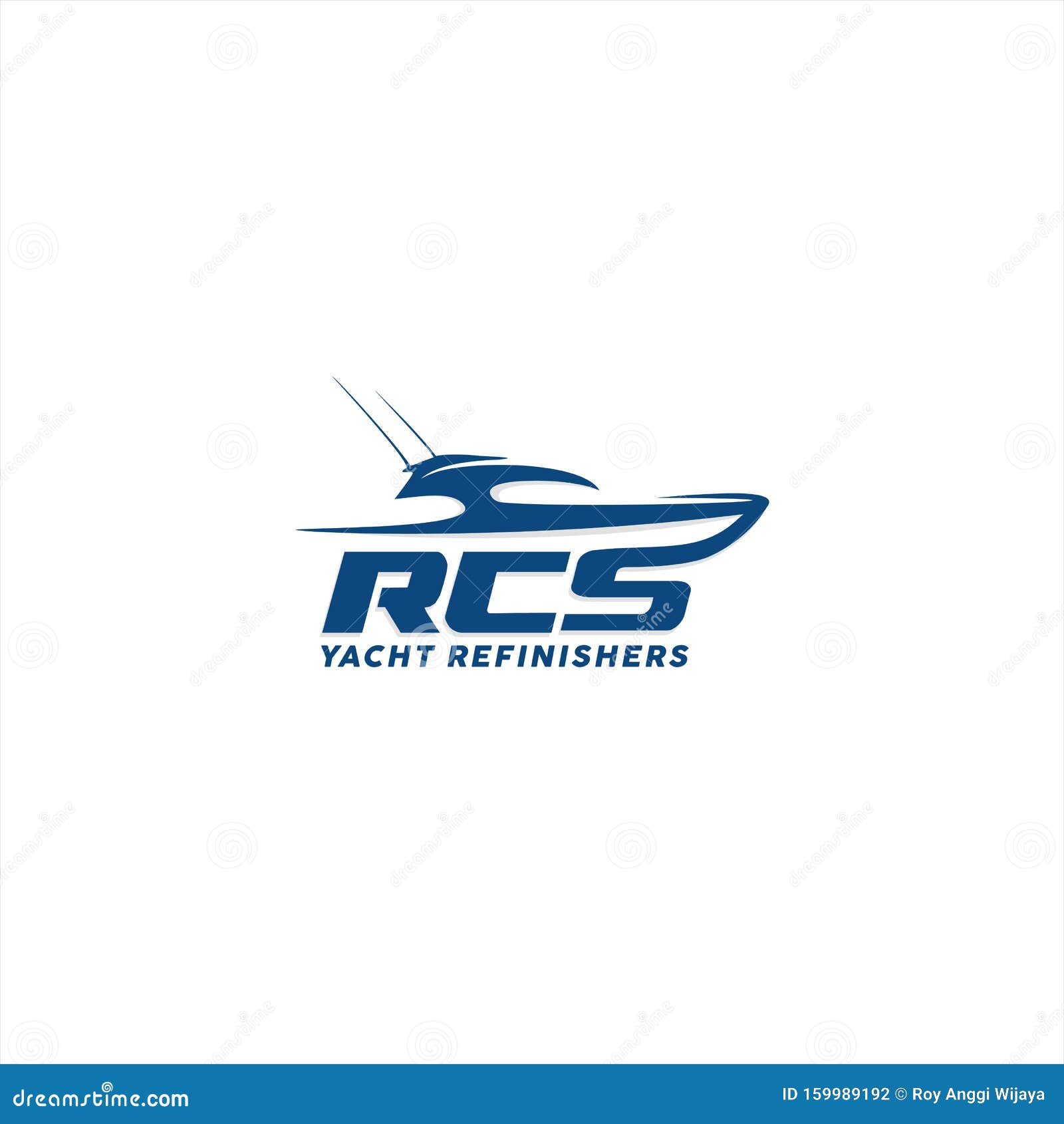 Design des Speed-Bootlogos vektor abbildung. Illustration von graphik ...