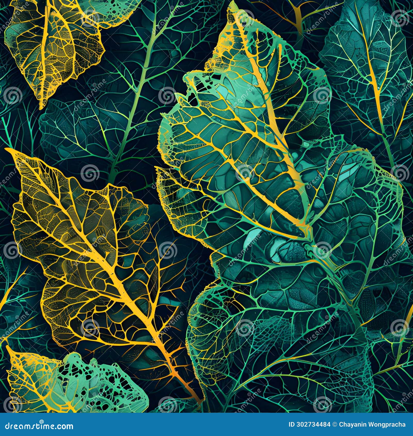 Organic Pattern Inspired by the Interconnected Network of Veins in ...