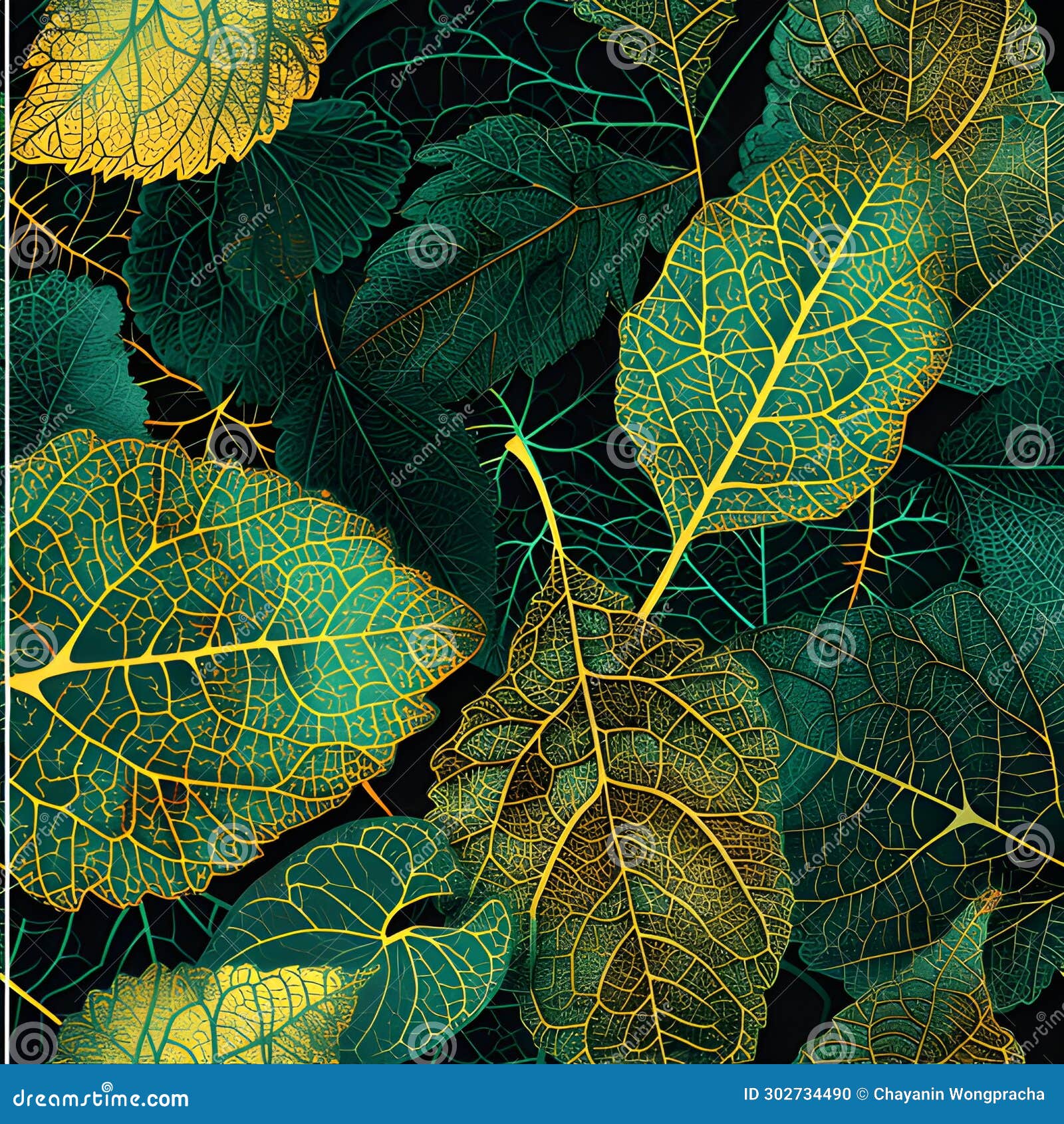 Organic Pattern Inspired by the Interconnected Network of Veins in ...