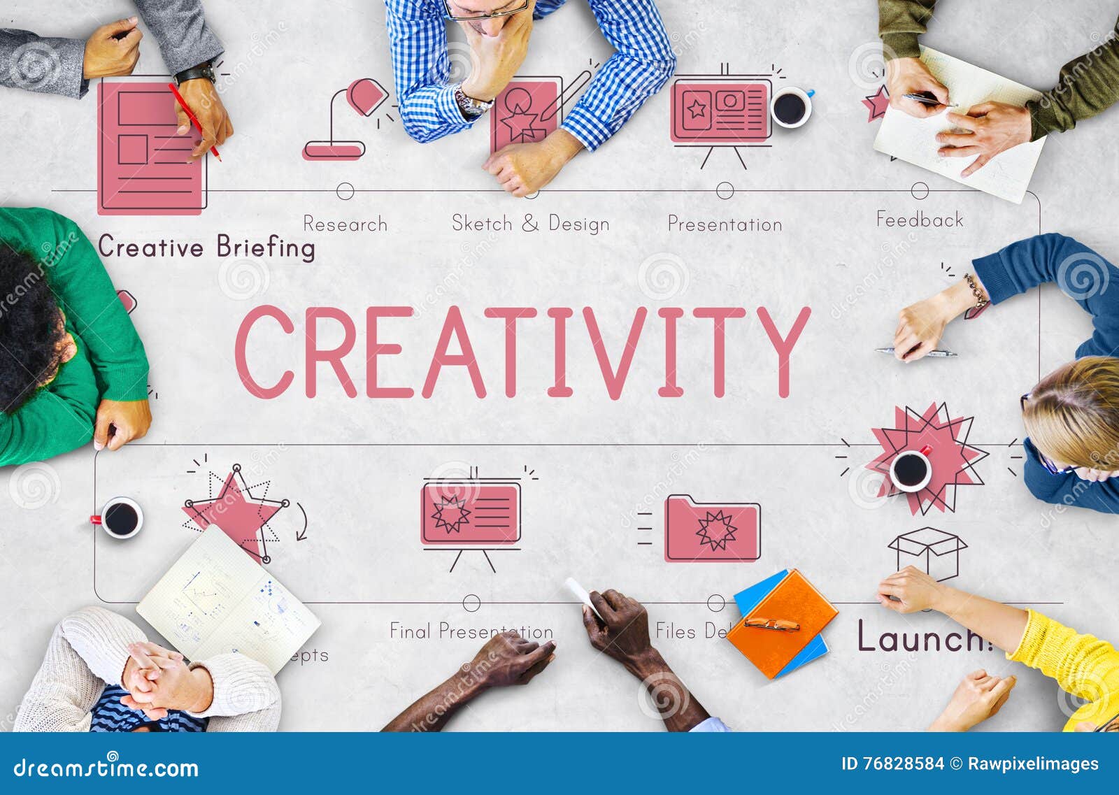 Design Development Visualize Creativity Concept Stock Photo - Image of ...