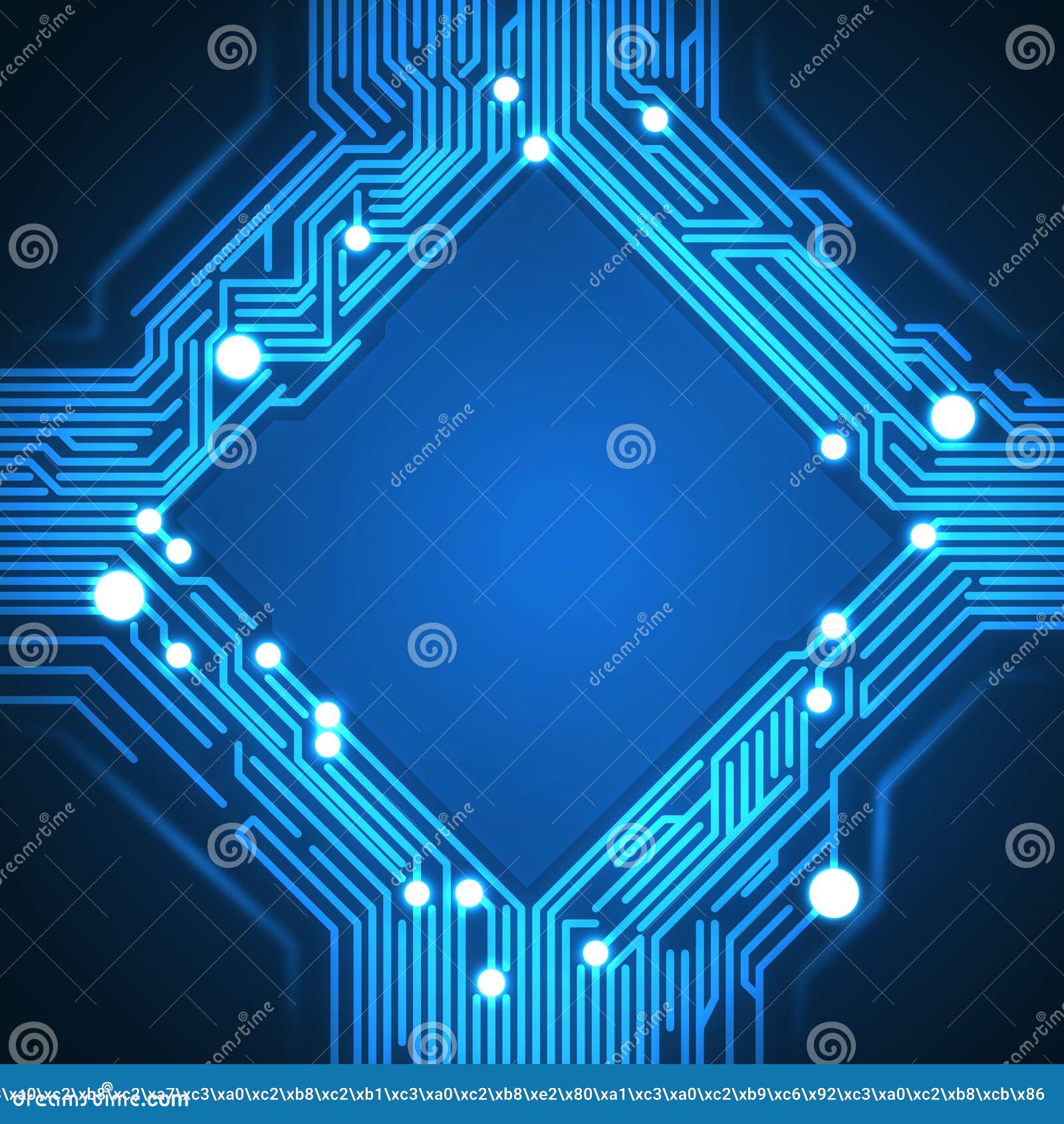 Design digital electrical stock illustration. Illustration of ...