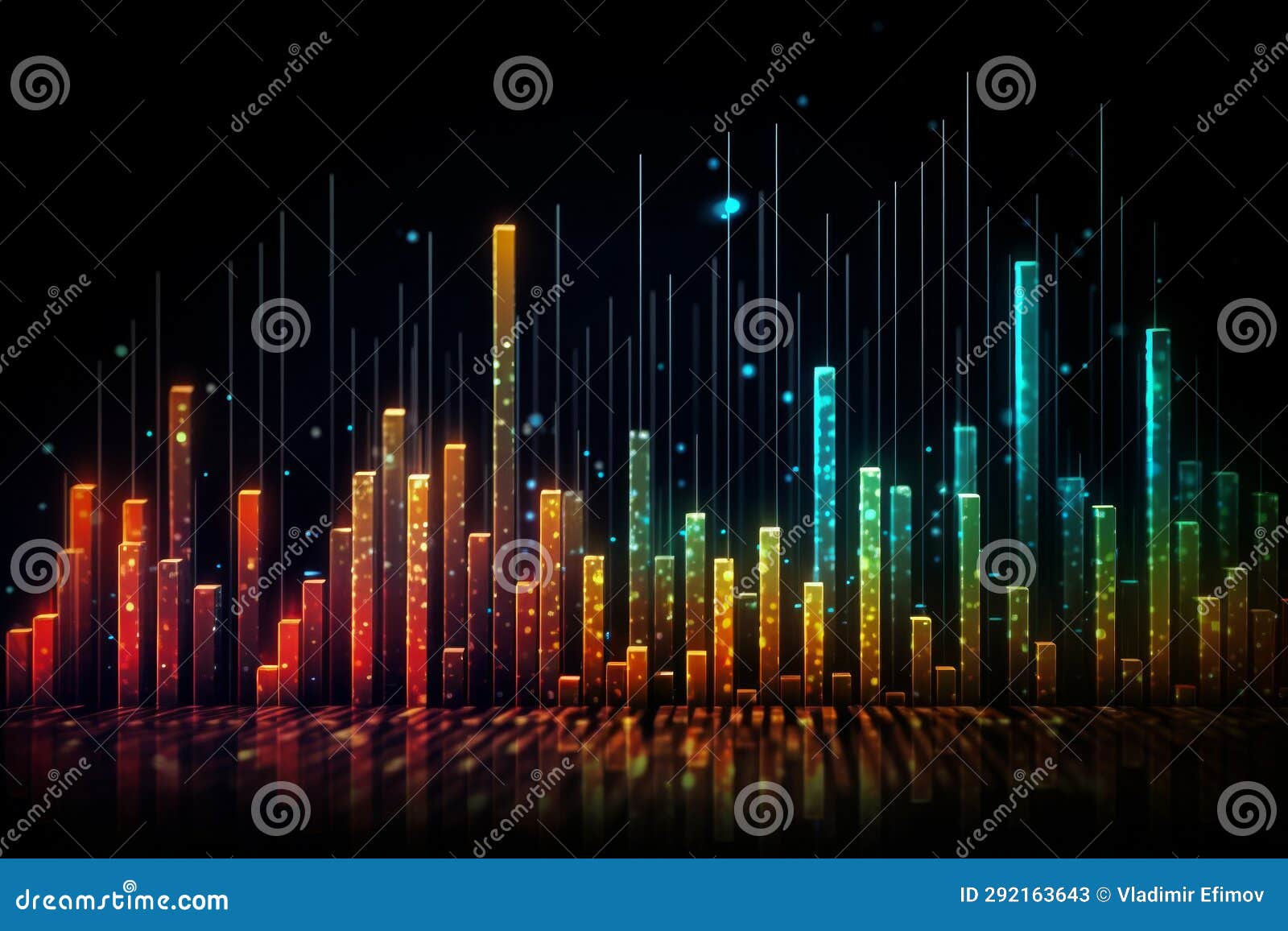 Design of Digital Graphs and Statistical Data for the Market. the ...