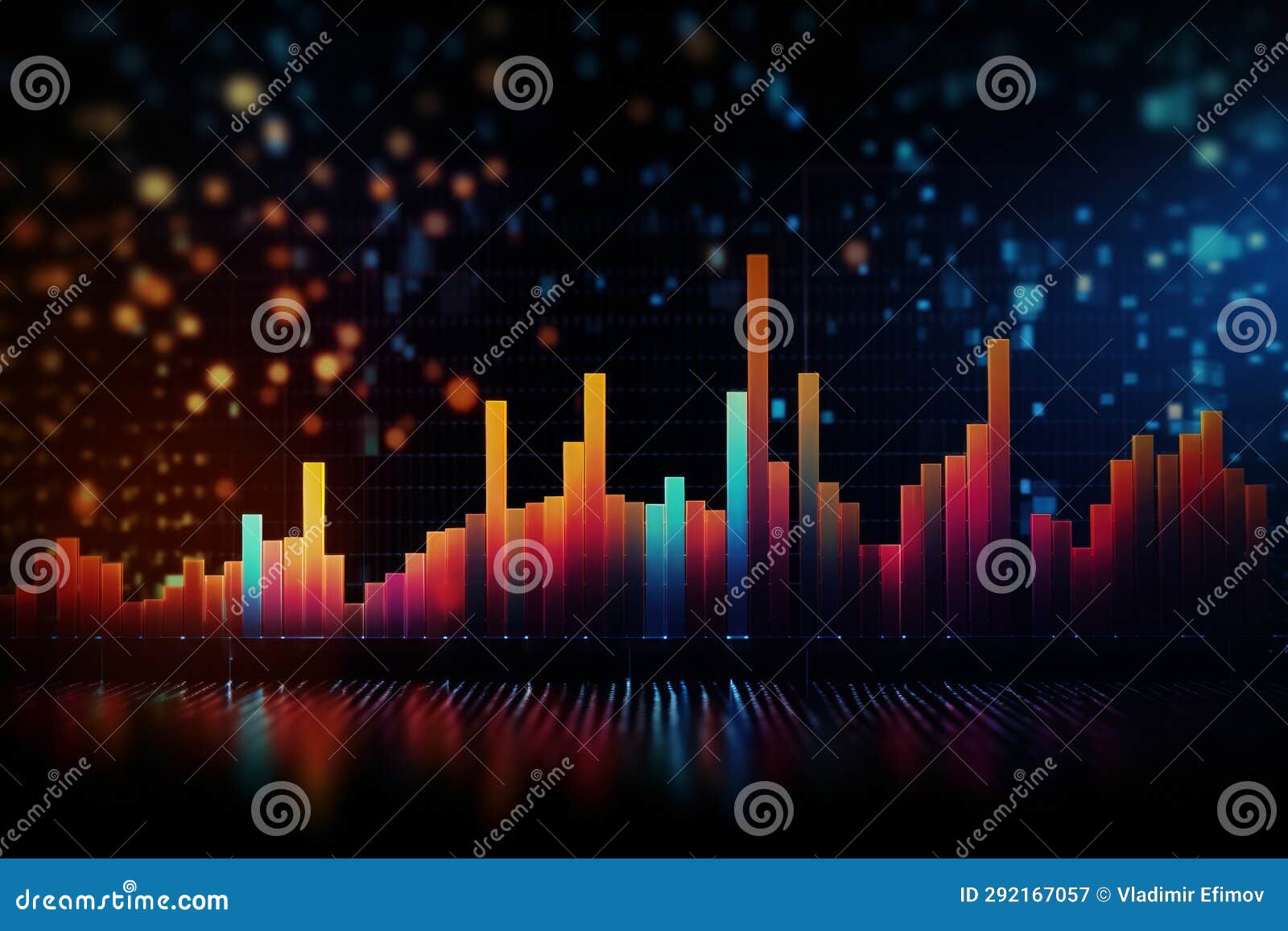 Design of Digital Graphs and Statistical Data for the Market. the ...