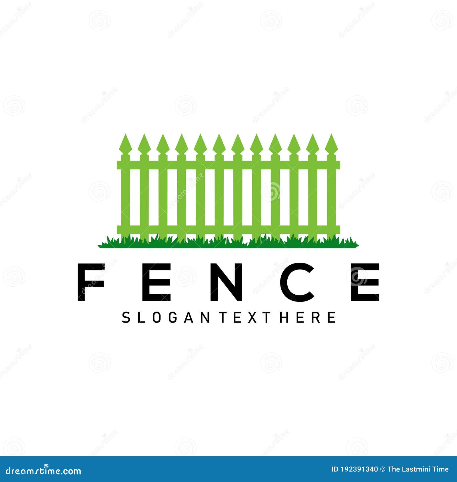 Design Do Logotipo De Cerca Ilustração do Vetor - Ilustração de projeto ...