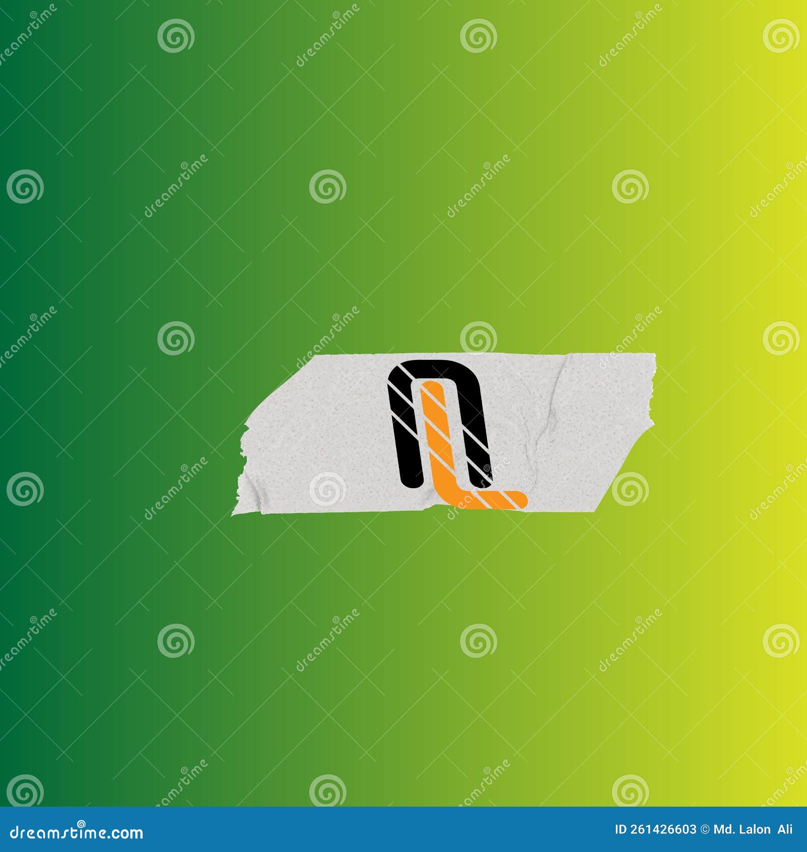 Design Do Logotipo De Texto Ln Ilustração do Vetor - Ilustração de ...