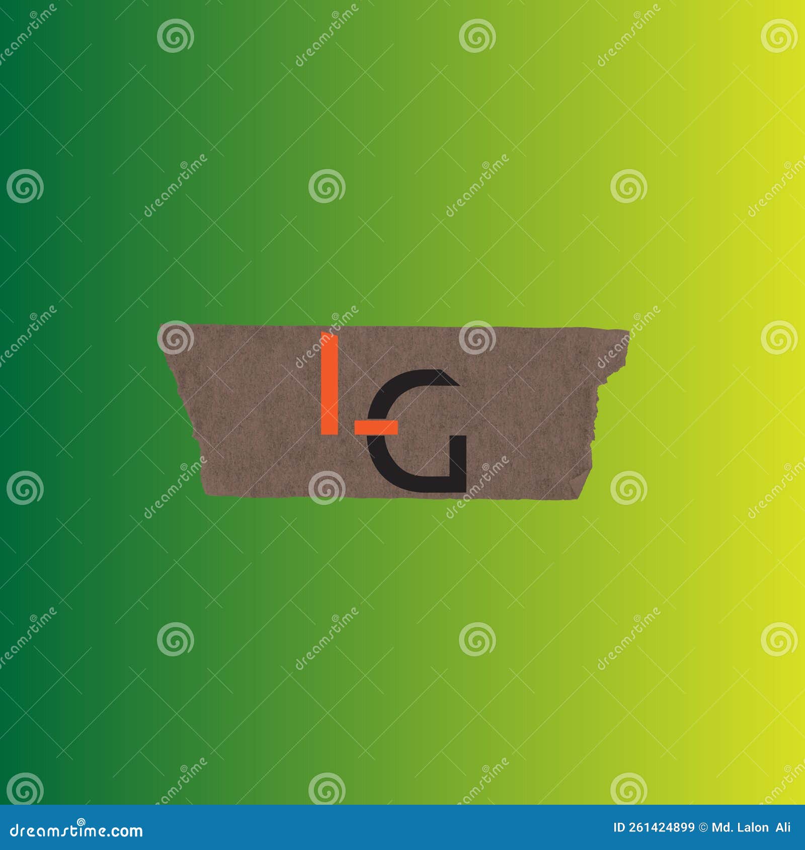 Design do logotipo lg text ilustração do vetor. Ilustração de fonte ...