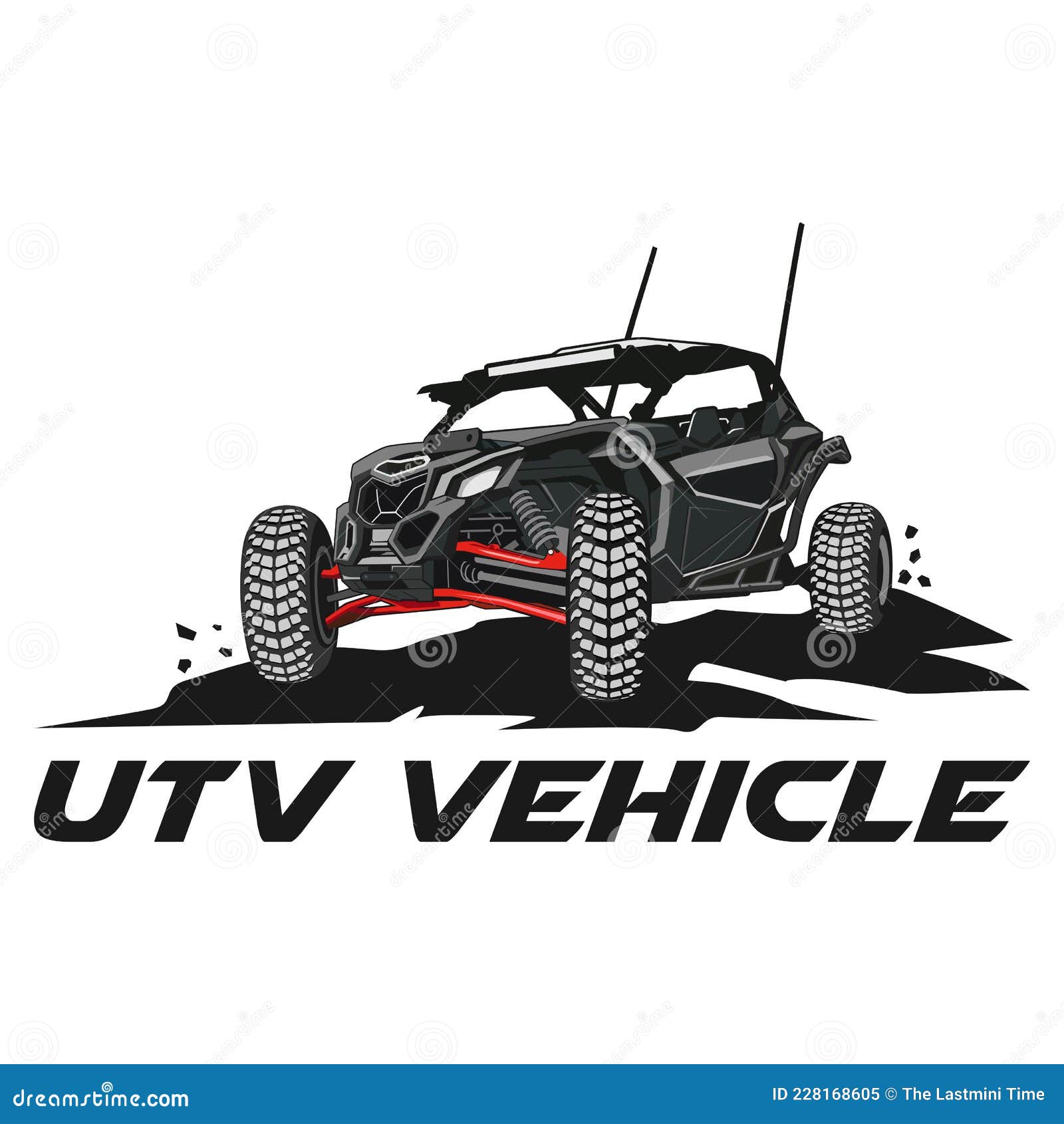 Design do logotipo do utv ilustração do vetor. Ilustração de esporte ...